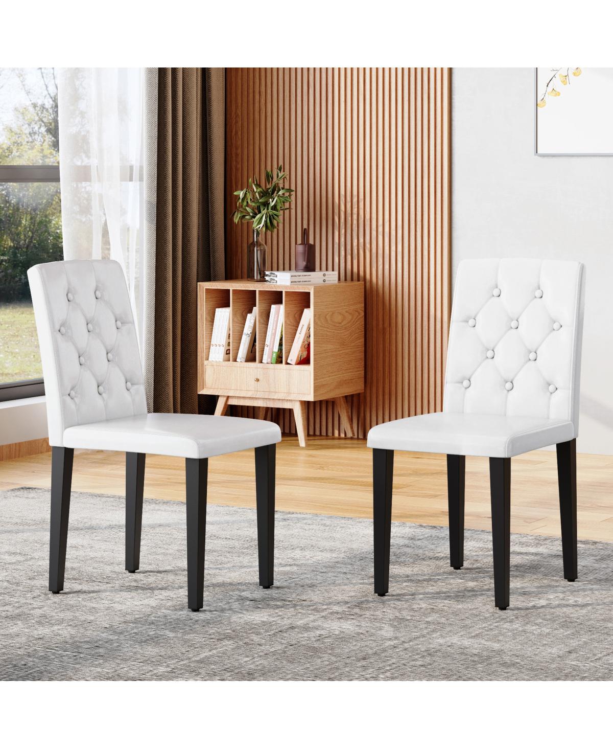 Click here for Streamdale Furniture Pu Dining Chair with Ergonomi... prices