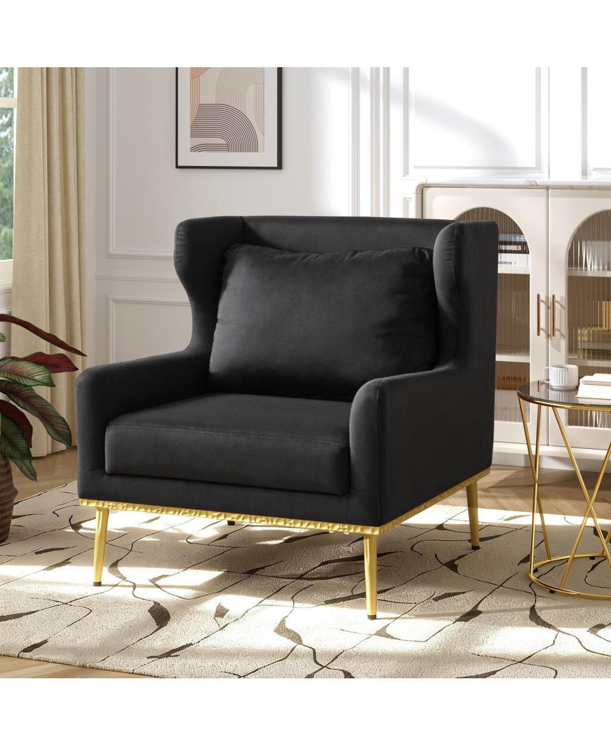 Click here for Streamdale Furniture Modern Velvet Accent Armchair... prices