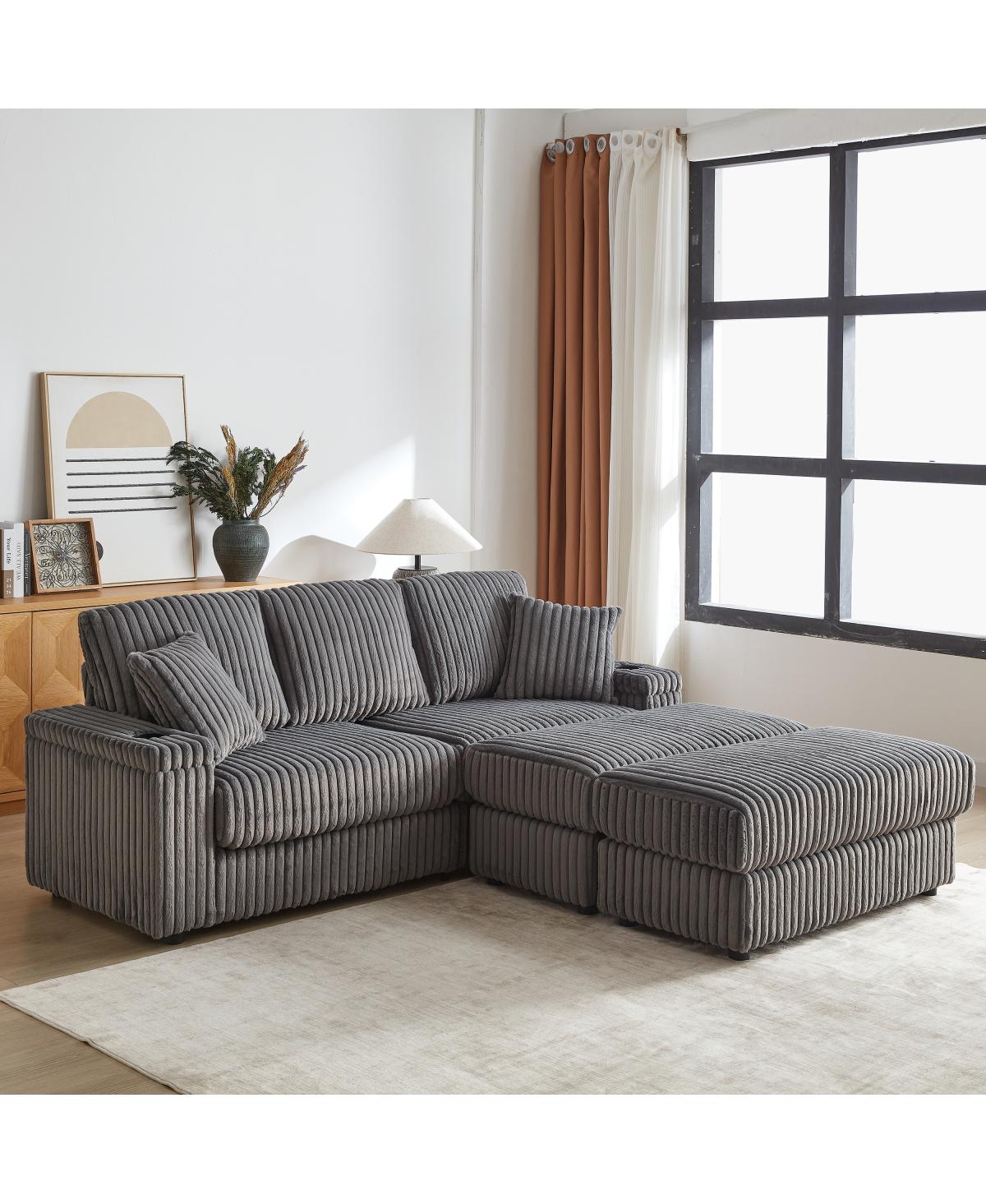 Click here for Streamdale Furniture Streamdale 84" Corduroy... prices