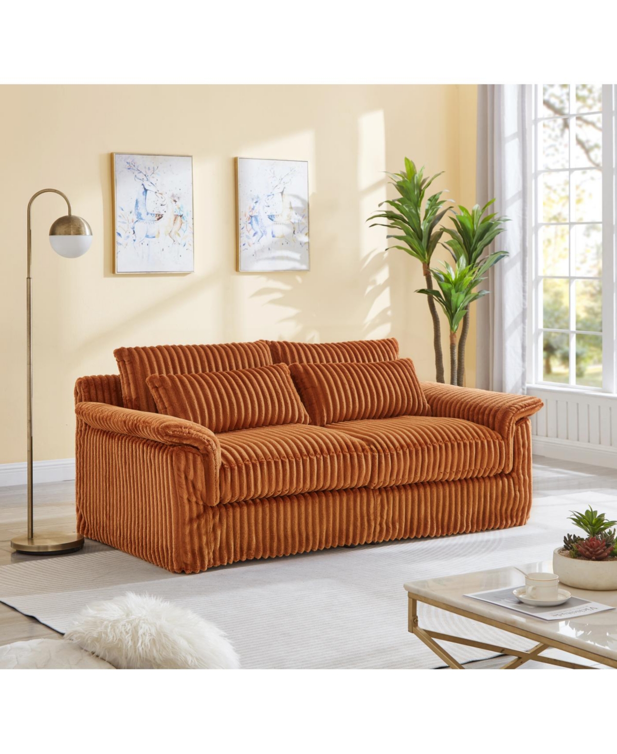 Click here for Streamdale Furniture 74" Cloud Corduroy Loves... prices