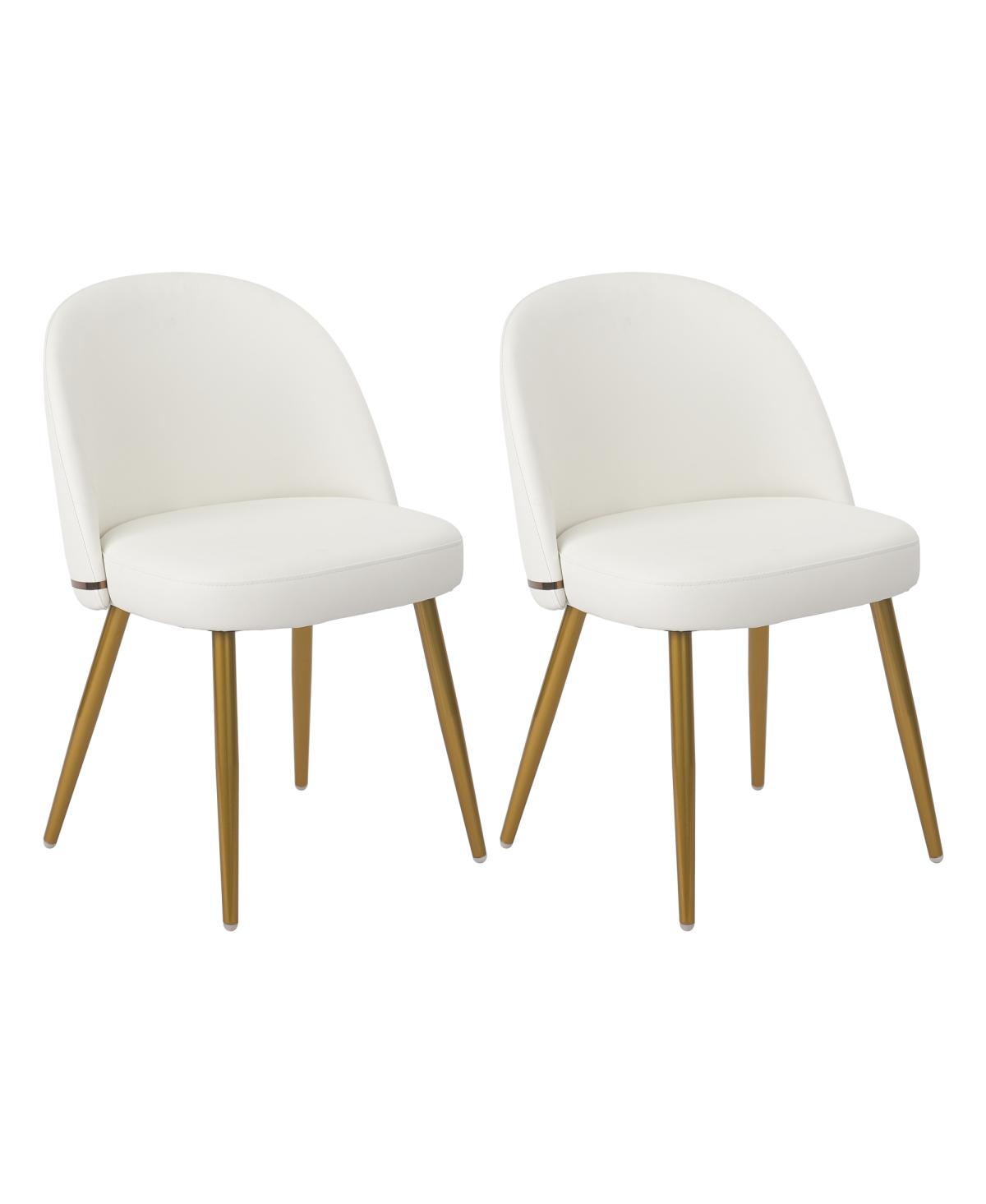 Click here for Streamdale Furniture Hengming Pu dining chair  met... prices