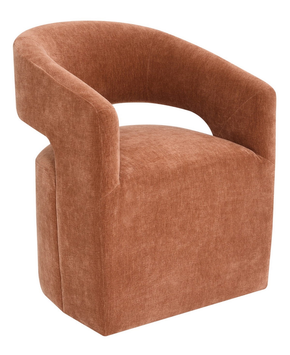 Click here for Rivena 26 upholstered Accent Chair - Rustic Orange prices