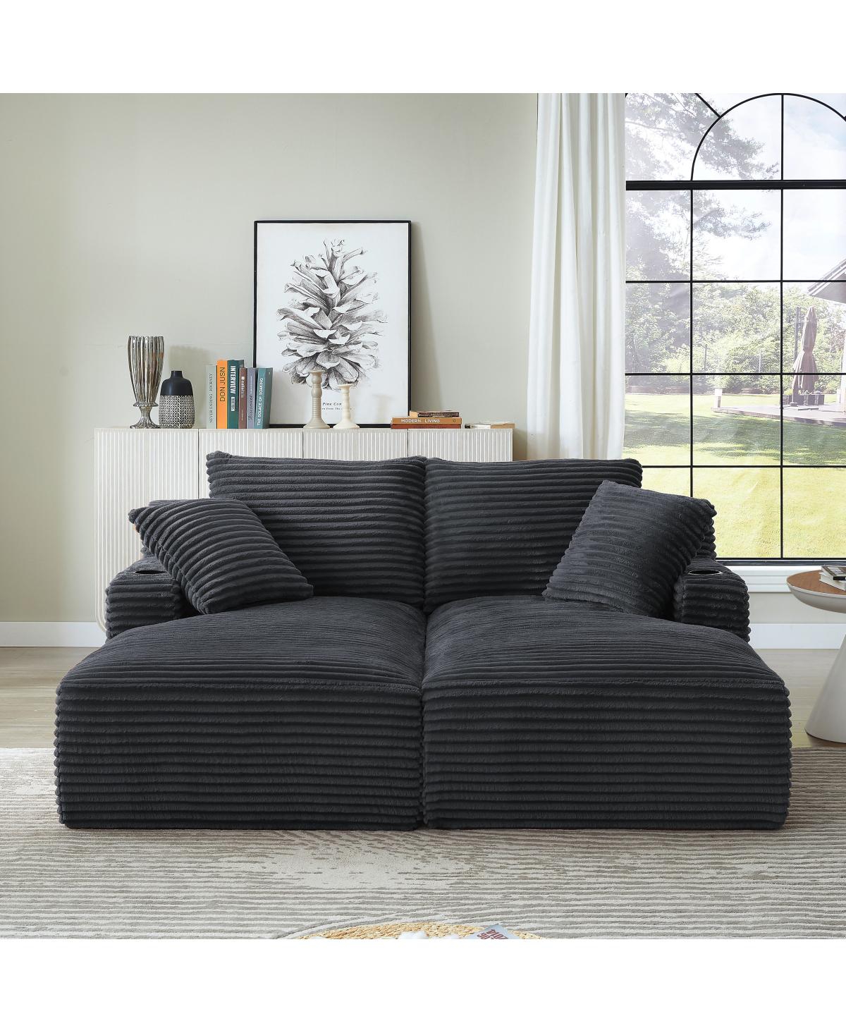 Click here for Streamdale Furniture Compressible double chaise lo... prices
