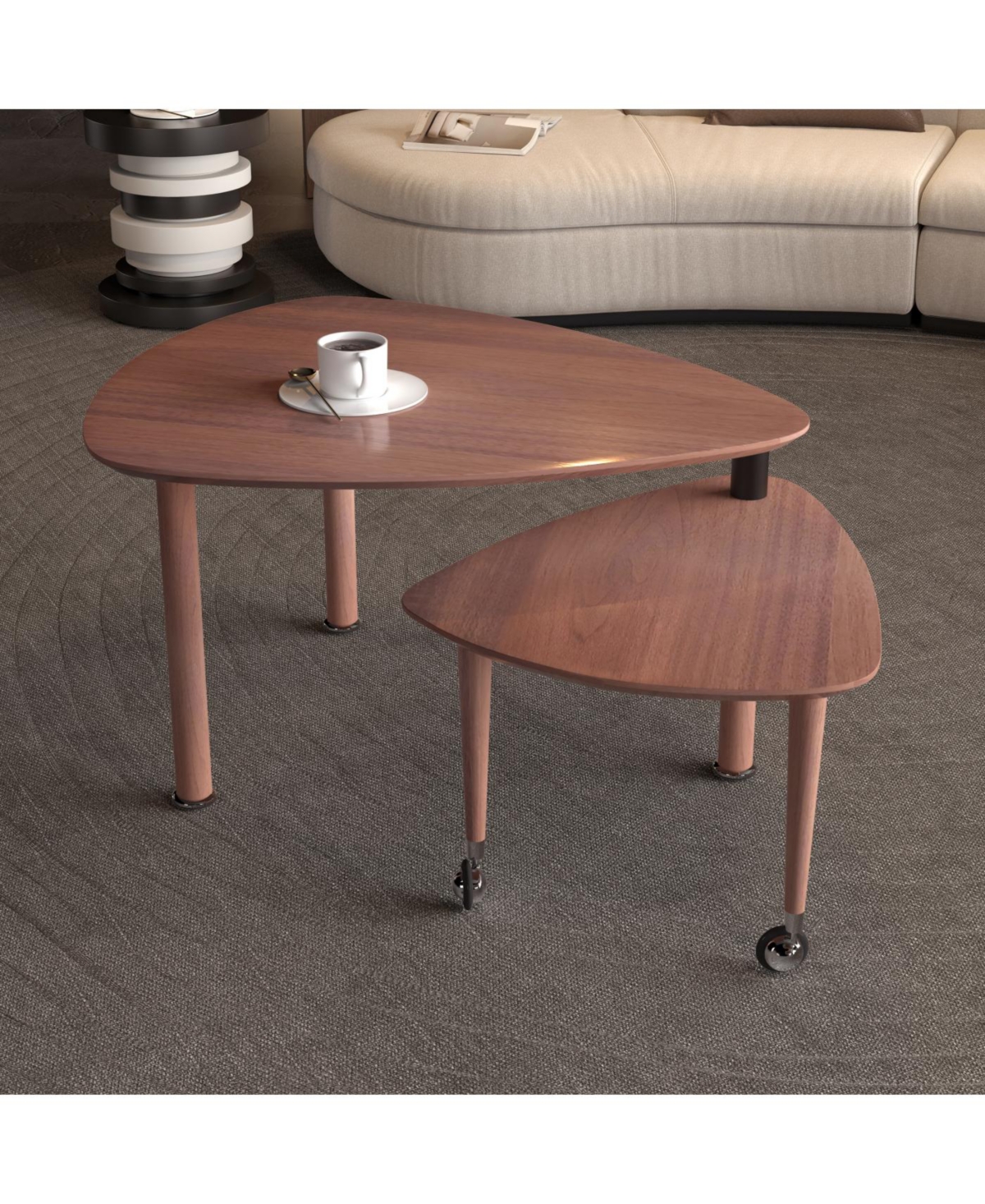 Click here for Streamdale Furniture 360 Rotatable Coffee Table fo... prices