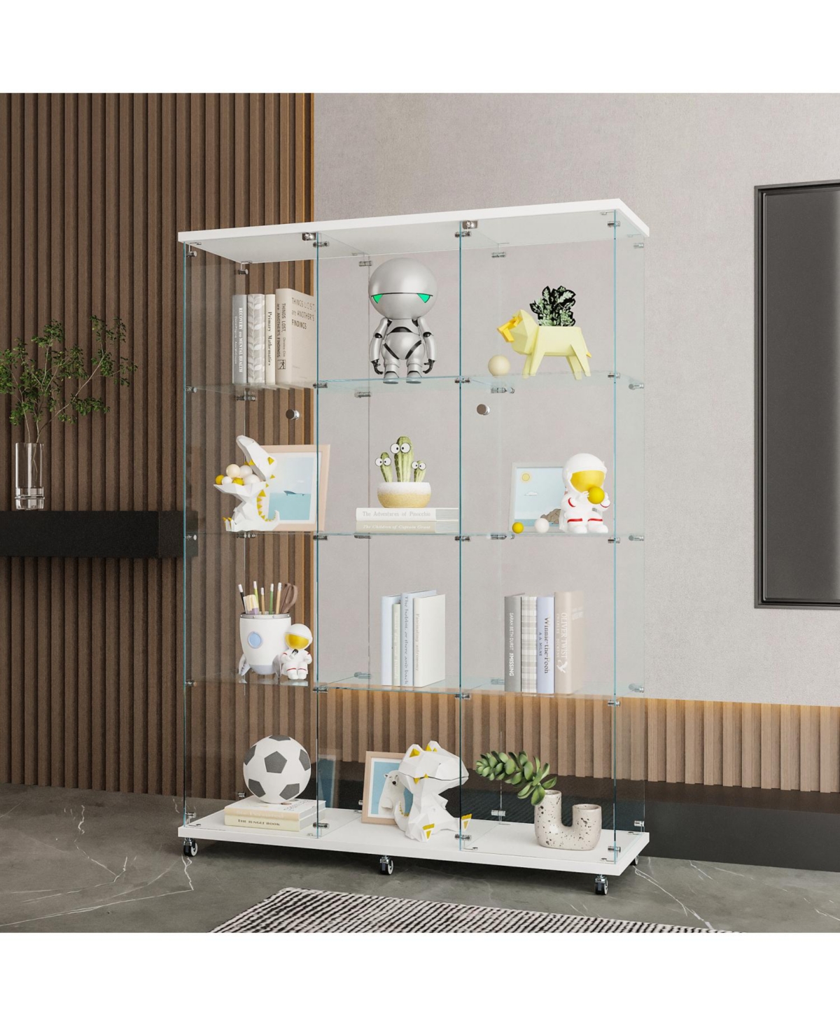 Click here for Streamdale Furniture Glass Display Cabinet  Extra... prices