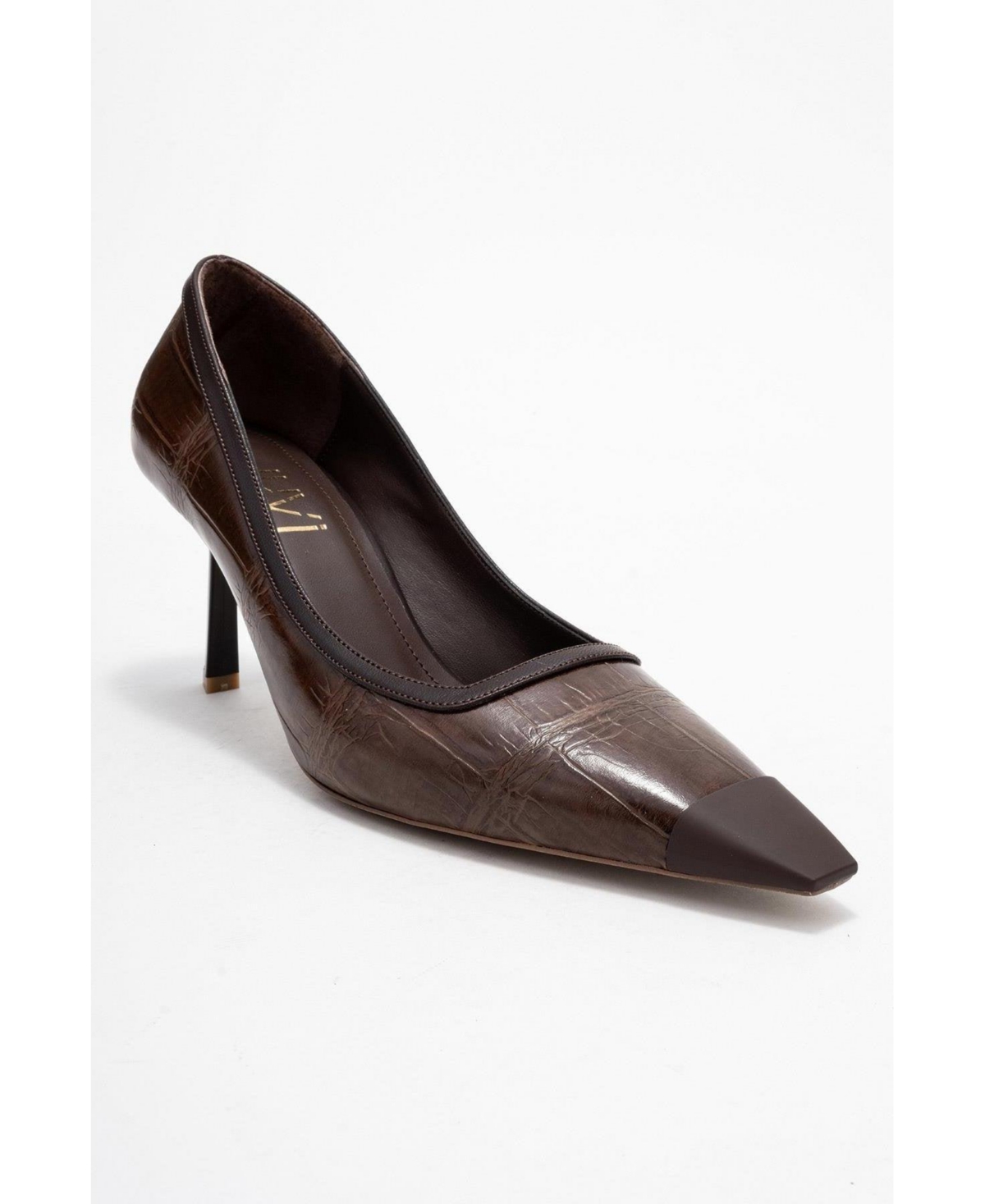 Click here for Prologue Shoes Womens Rona Pointed Toe Pump - Brow... prices