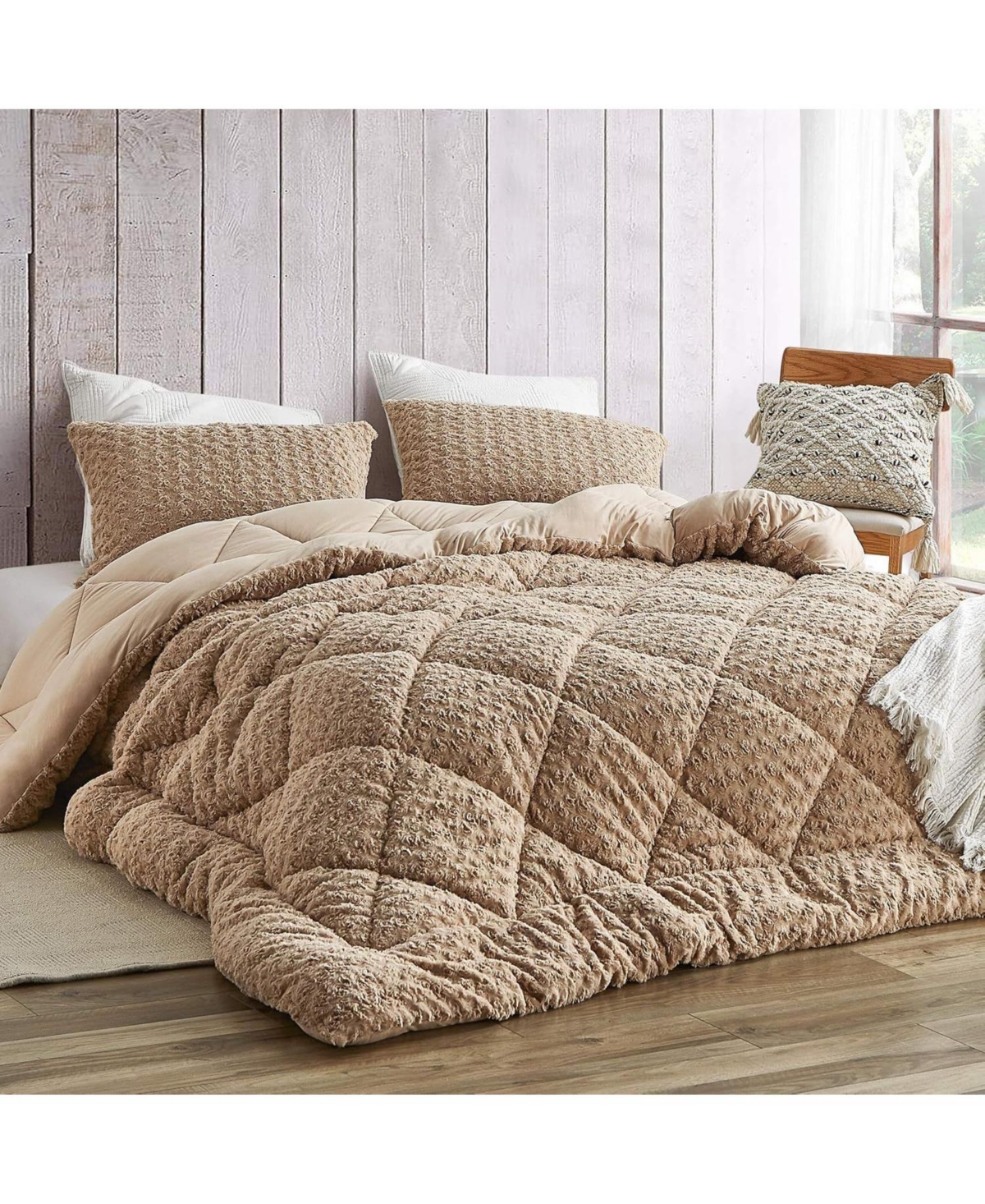 Click here for Coma Inducer Puppy Love Alaskan Comforter - Khaki prices