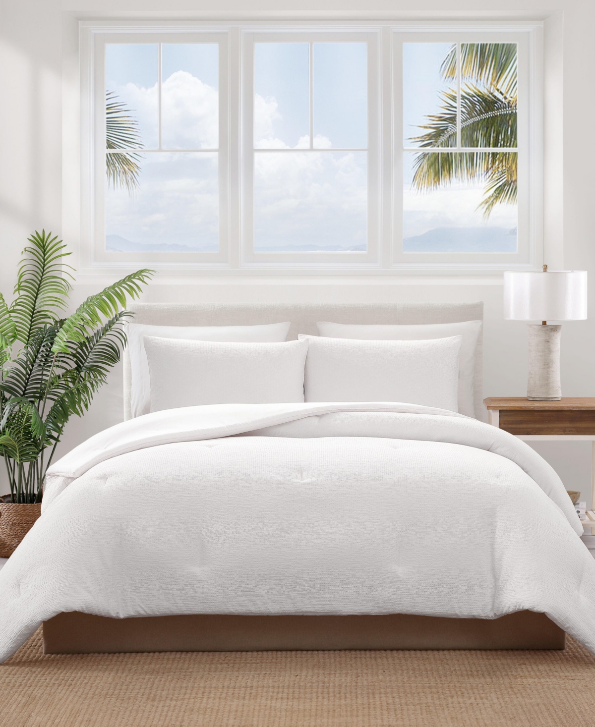 Click here for Tommy Bahama Home Pebble Texture Seersucker 3-Pc.... prices