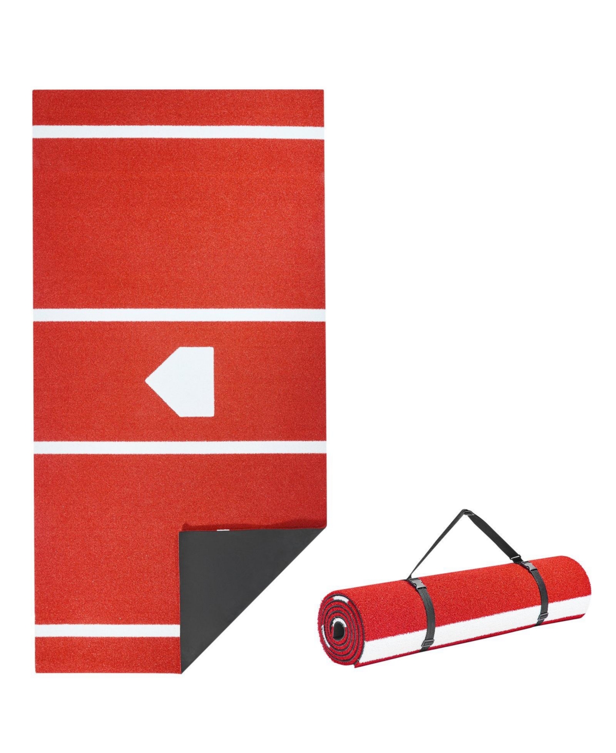 Click here for Mecale 10 x 3.8 Ft Baseball Hitting Mat with Home... prices
