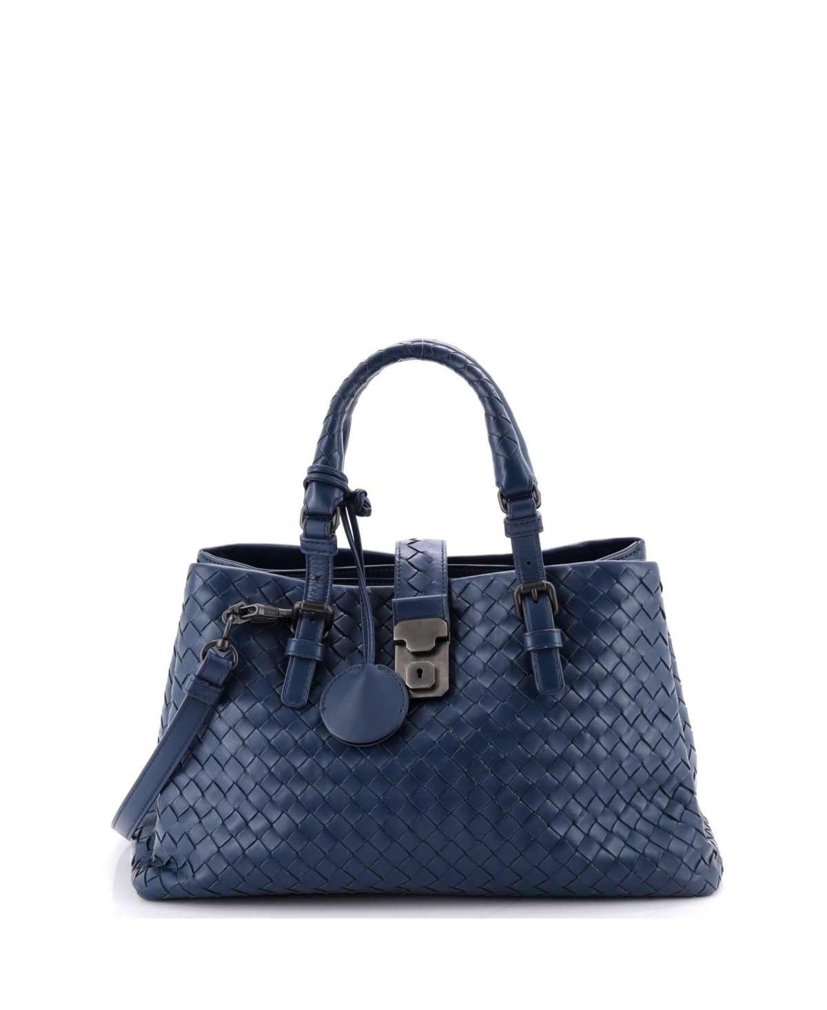 Click here for Pre-Owned Bottega Veneta Small Roma Bag Intrecciat... prices