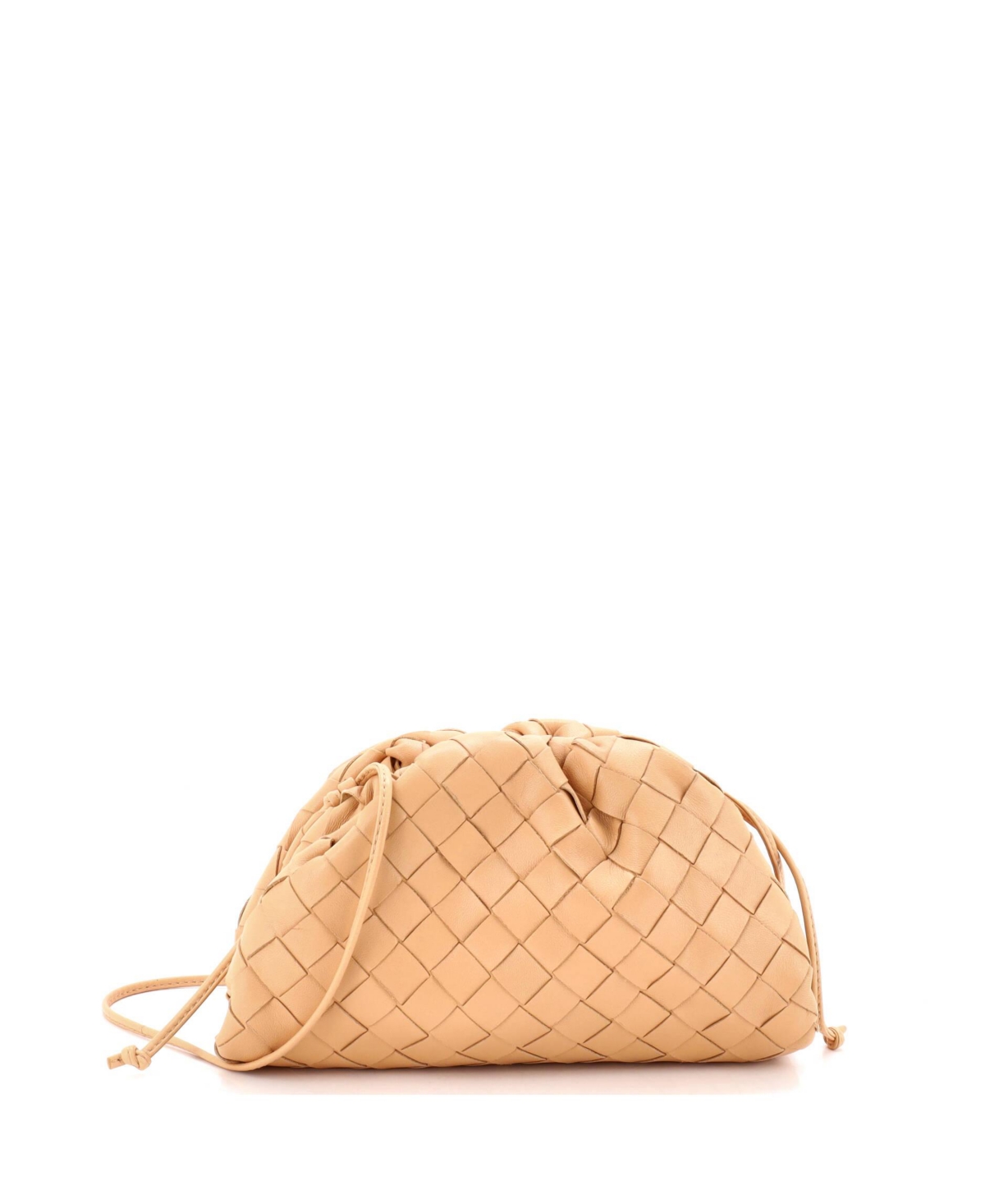 Click here for Pre-Owned Bottega Veneta Mini The Pouch Intrecciat... prices