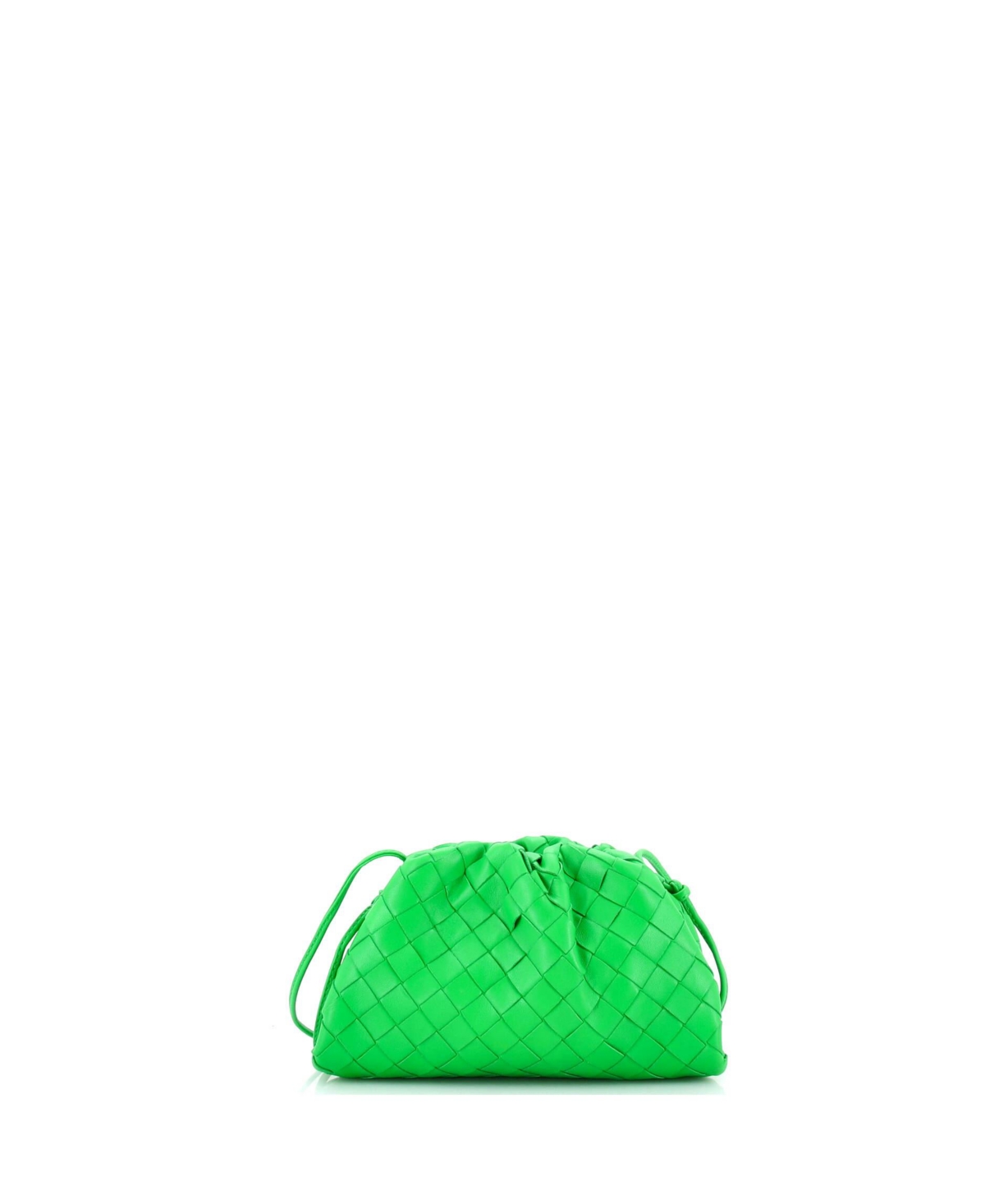 Click here for Pre-Owned Bottega Veneta Mini The Pouch Intrecciat... prices