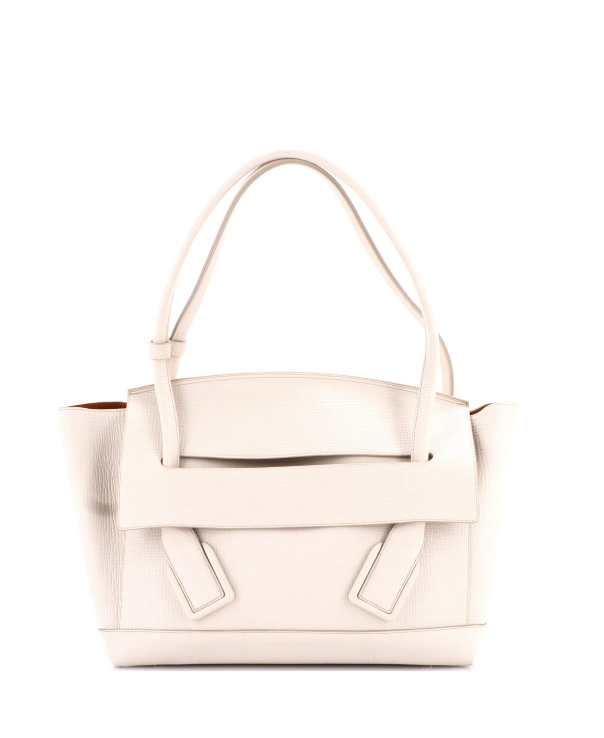 Click here for Pre-Owned Bottega Veneta Medium Arco Bag Grainy Le... prices