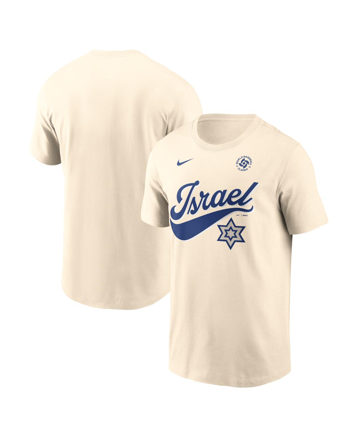 Click here for Nike Mens Cream Israel Baseball 2026 World Basebal... prices