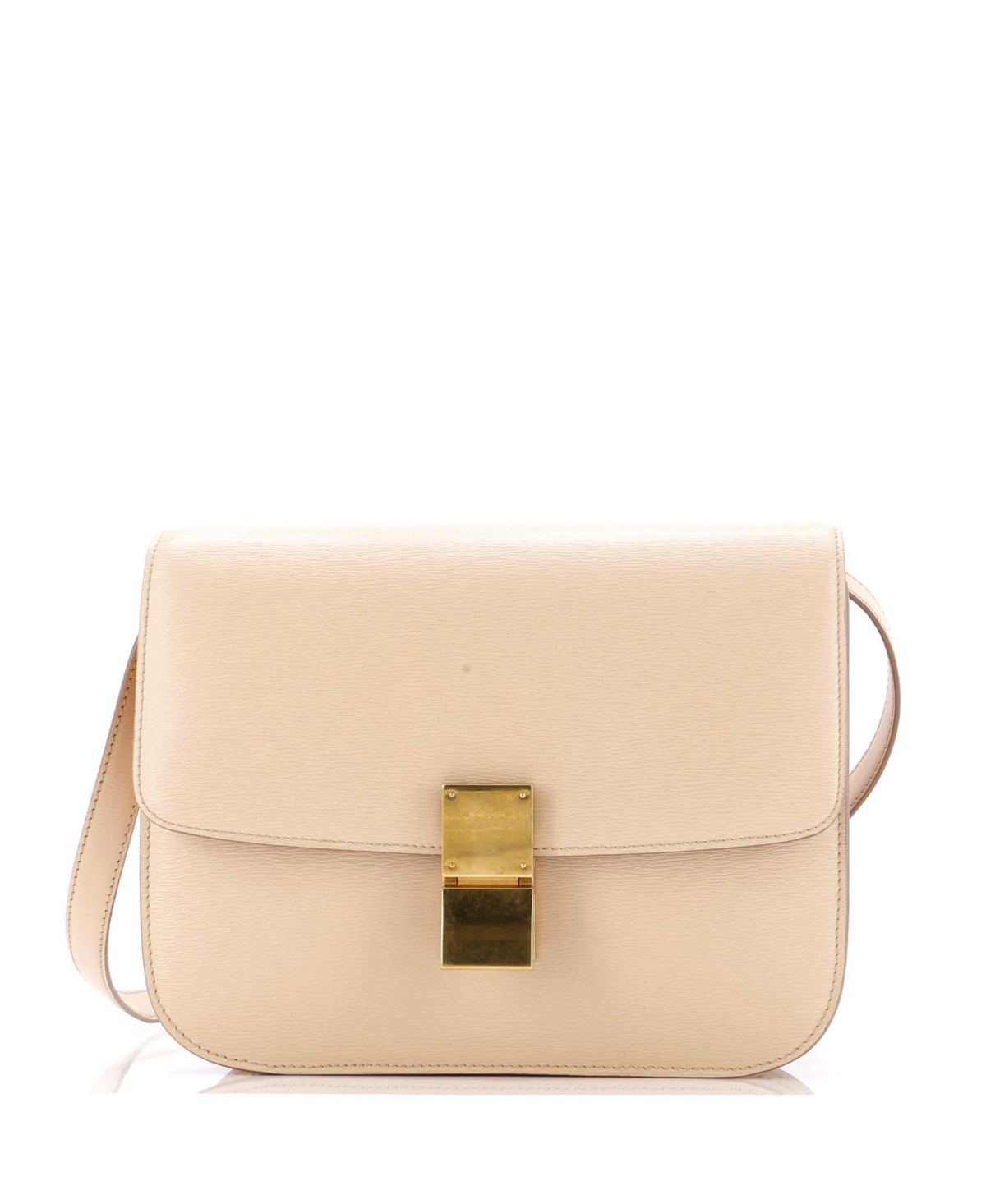 Click here for Pre-Owned Celine Medium Classic Box Bag Grainy Lea... prices