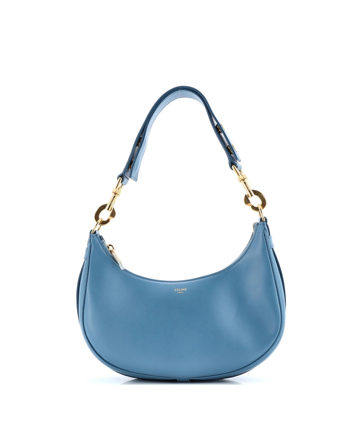 Click here for Pre-Owned Celine Medium Ava Strap Bag Leather - Bl... prices