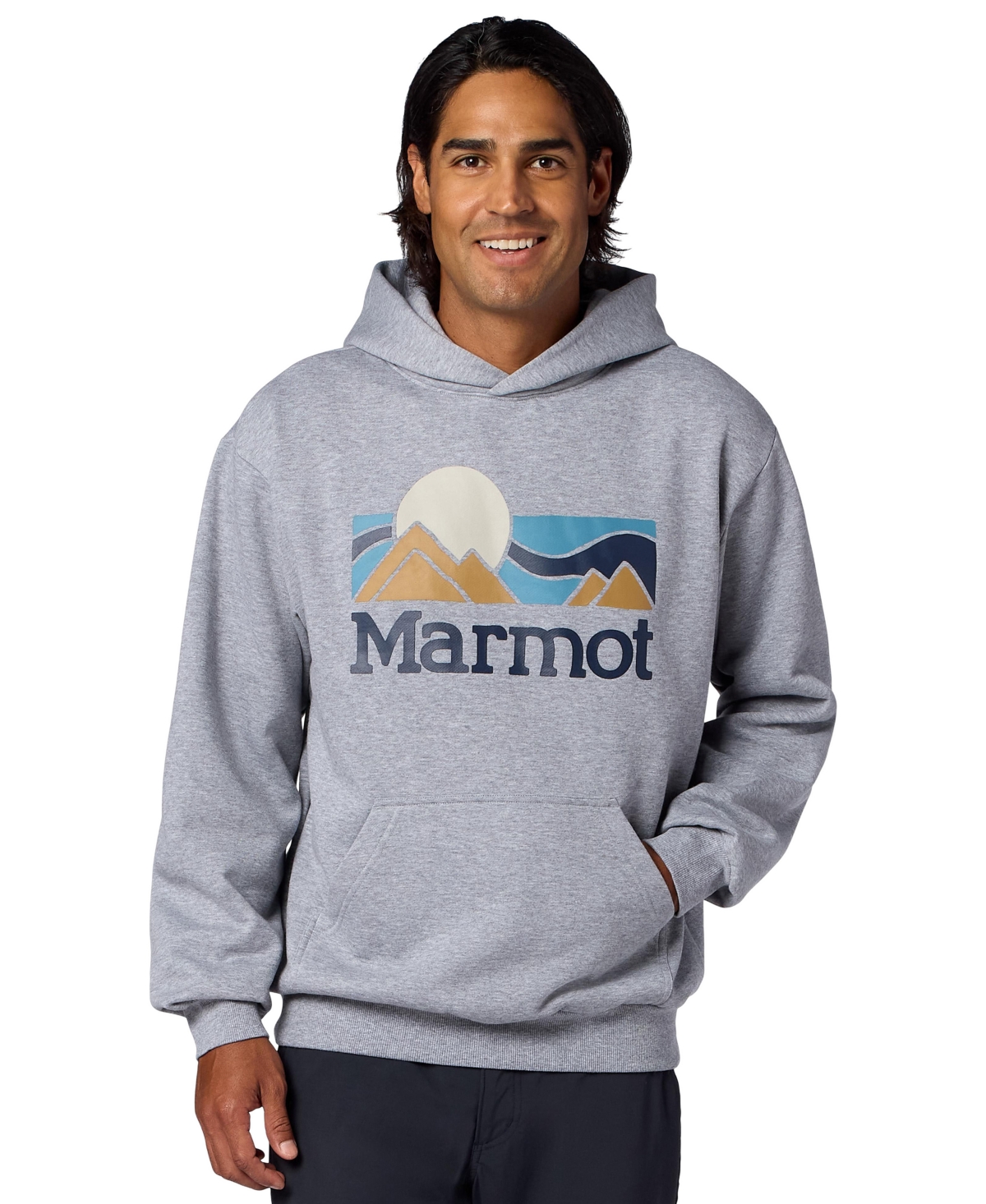 Click here for Marmot Mens Coastal Hoodie - Gray Heather prices