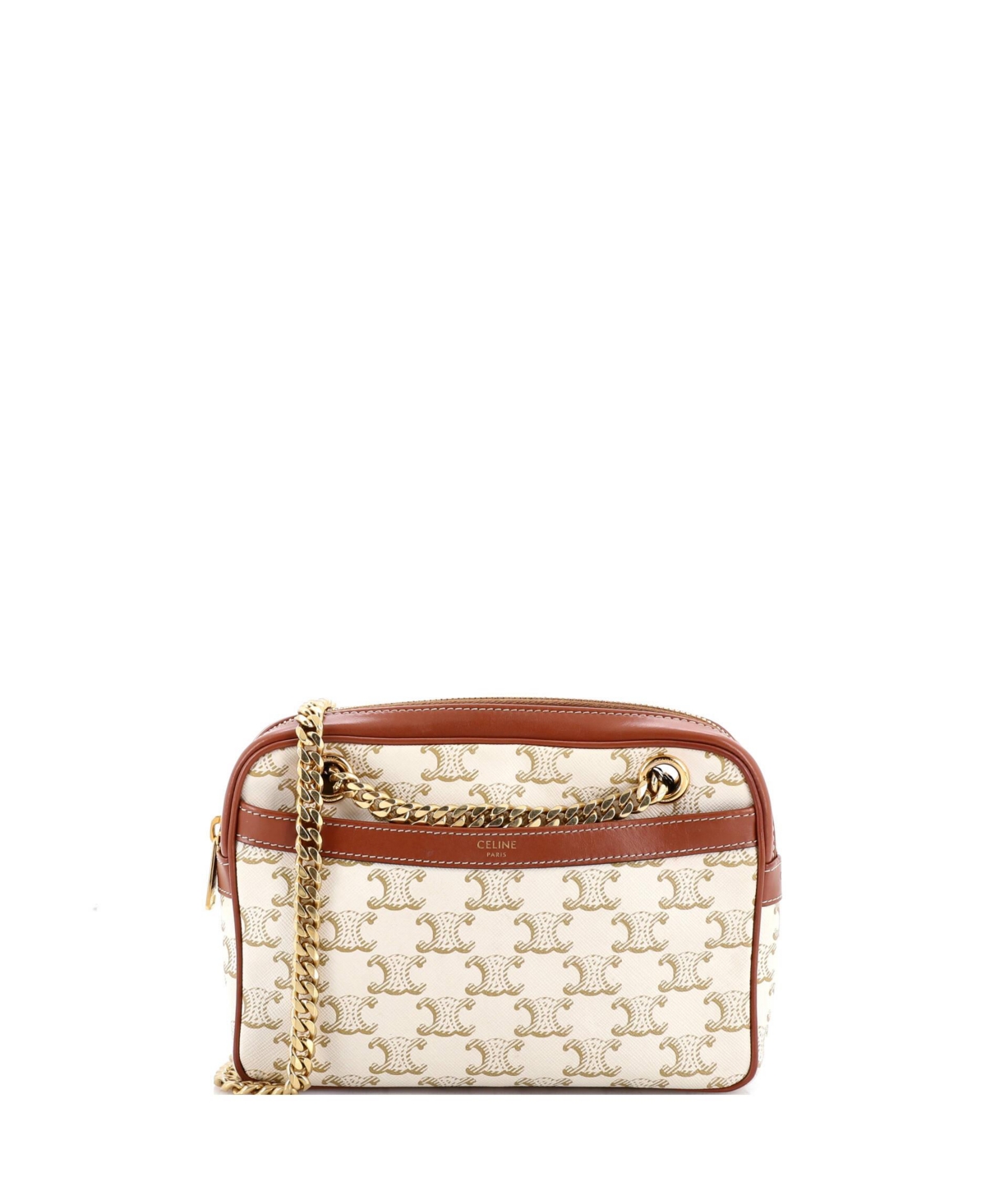 Click here for Pre-Owned Celine Small Patapans Bag Triomphe Coate... prices