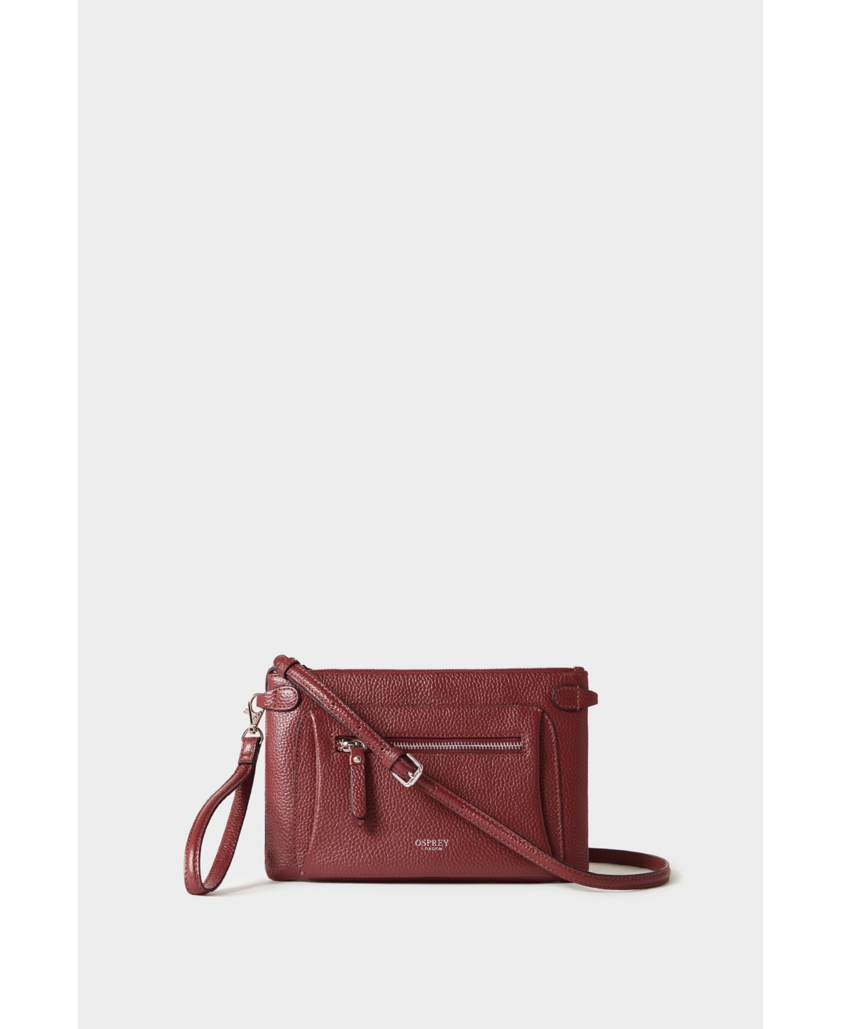 Click here for Osprey London Womens The Ruby Leather Crossbody Ba... prices