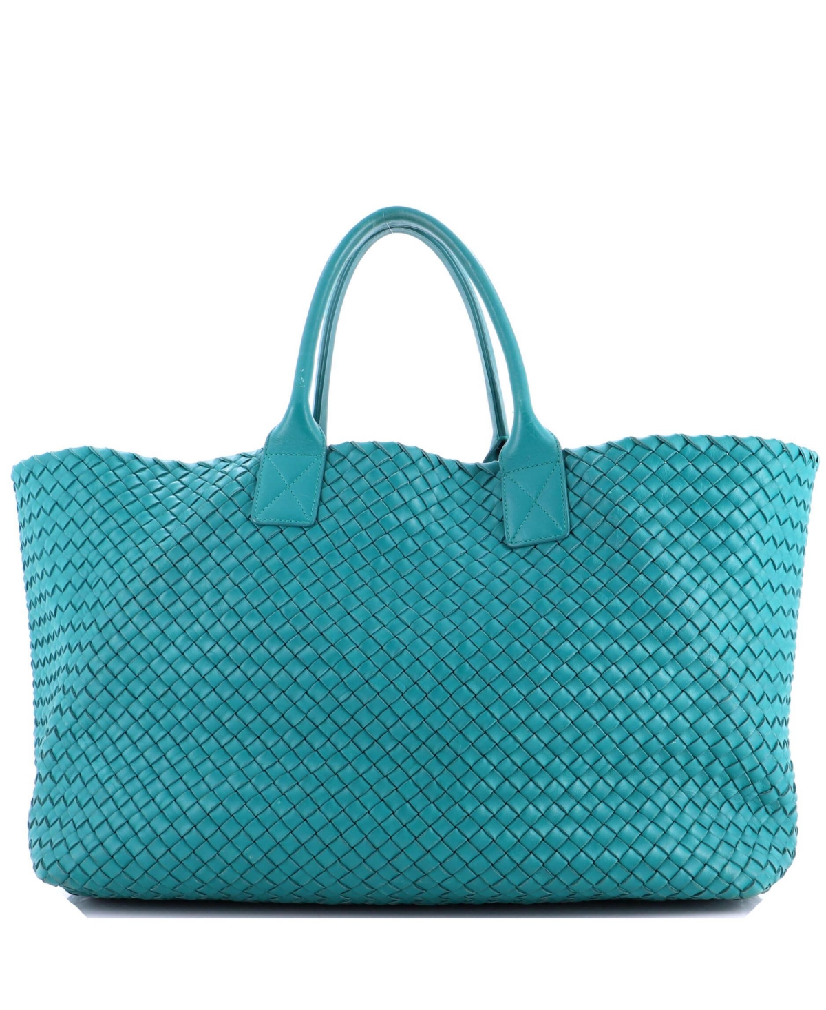 Click here for Pre-Owned Bottega Veneta Medium Cabat Tote Intrecc... prices