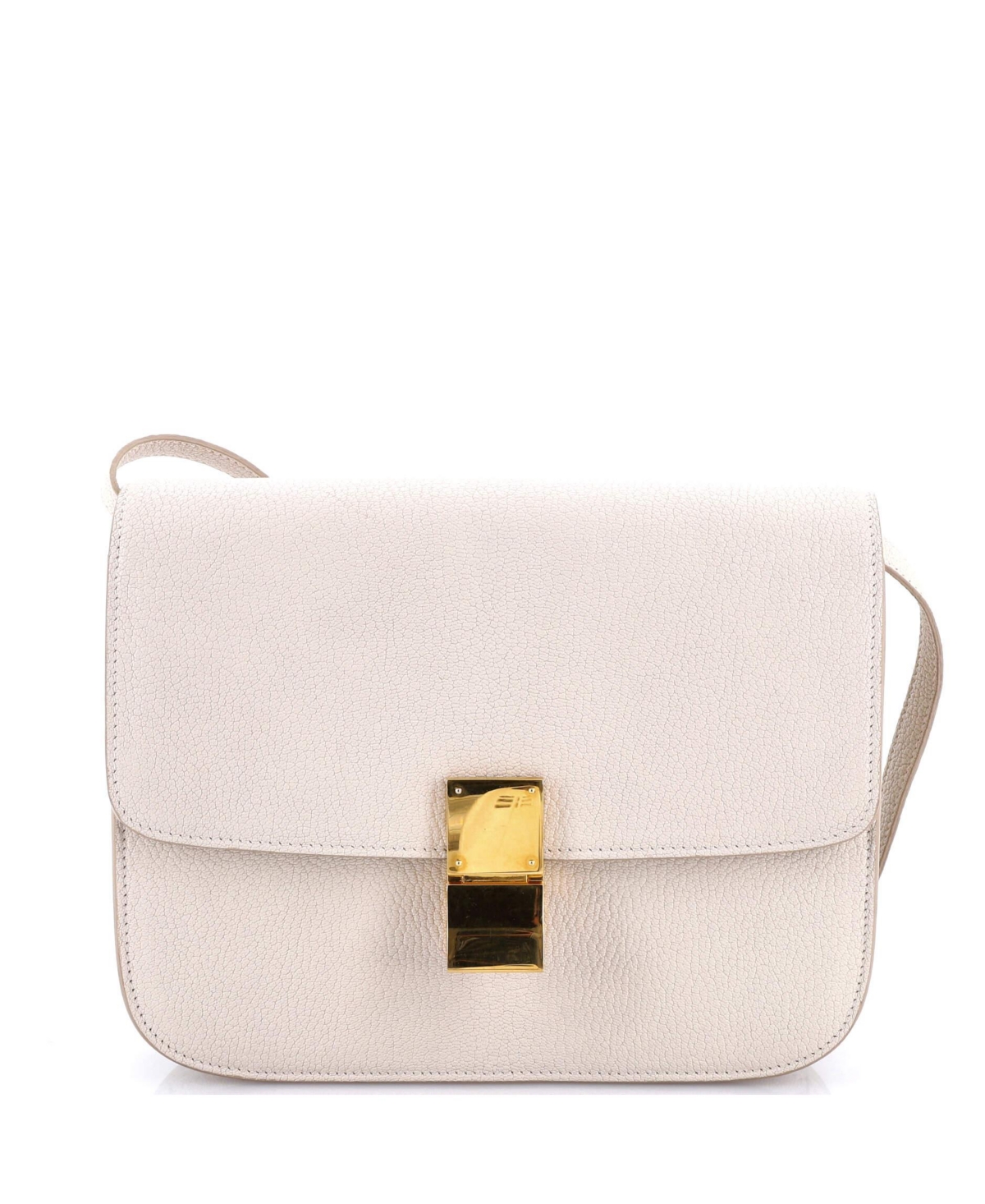 Click here for Pre-Owned Celine Medium Classic Box Bag Grainy Lea... prices