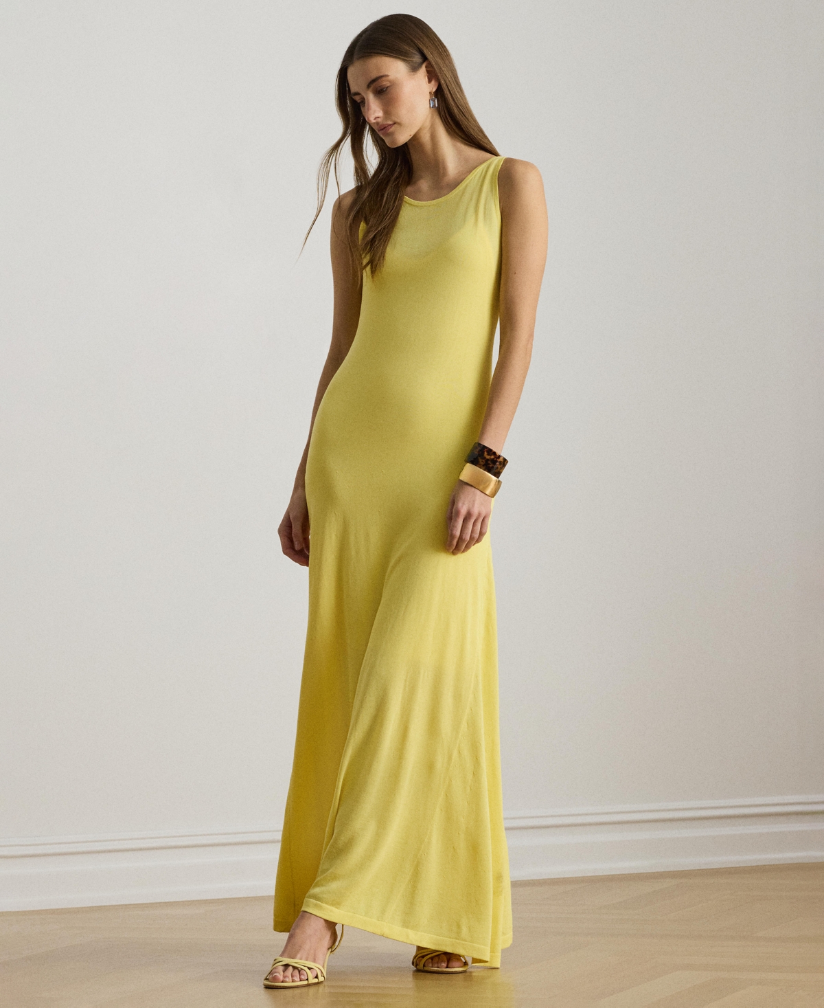 Click here for Lauren Ralph Lauren Womens Boat Neck Maxi Dress -... prices