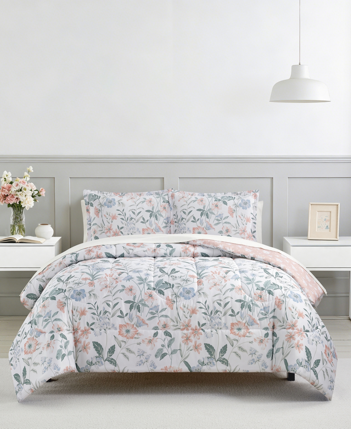 Click here for Macys Meadow Reversible 3-Pc. Comforter Sets - Pea... prices