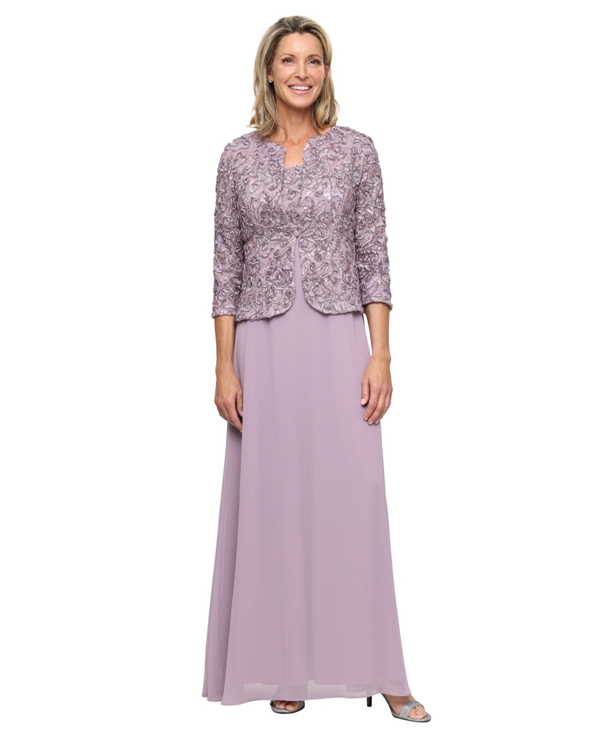 Click here for Alex Evenings Womens Empire Waist Long Open Soutac... prices