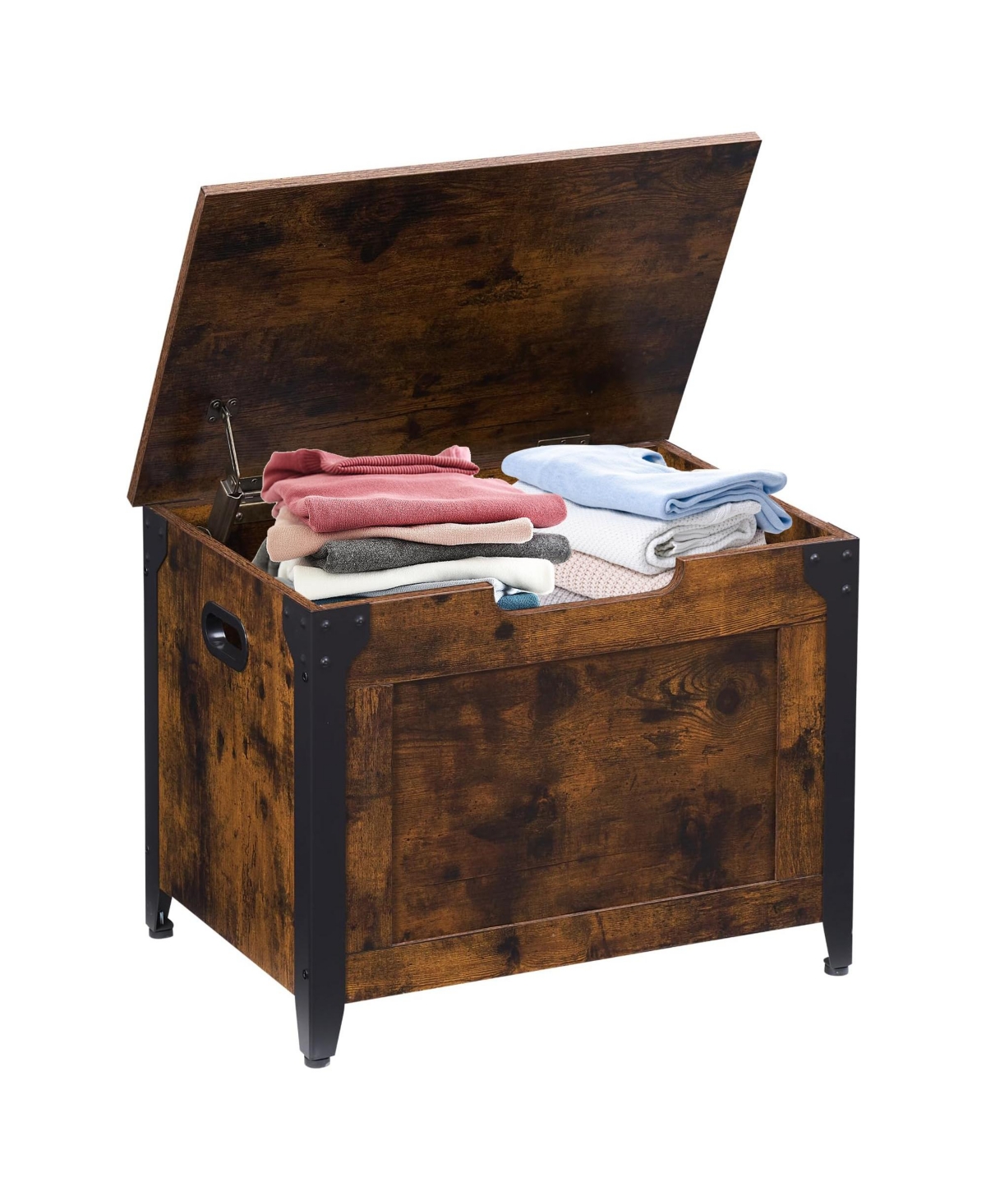 Click here for gaomon 23.6" Retro Wooden Storage Chest - 2 S... prices