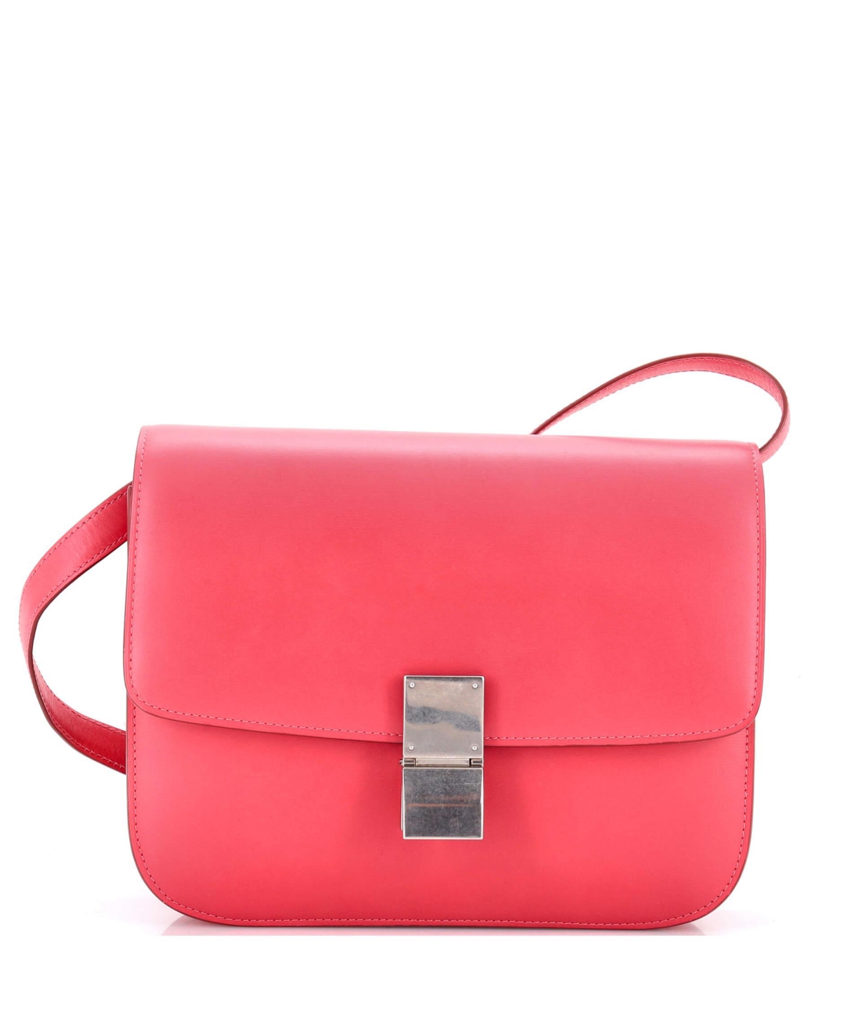 Click here for Pre-Owned Celine Medium Classic Box Bag Smooth Lea... prices