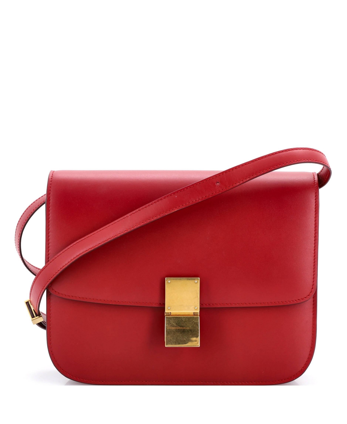 Click here for Pre-Owned Celine Medium Classic Box Bag Smooth Lea... prices