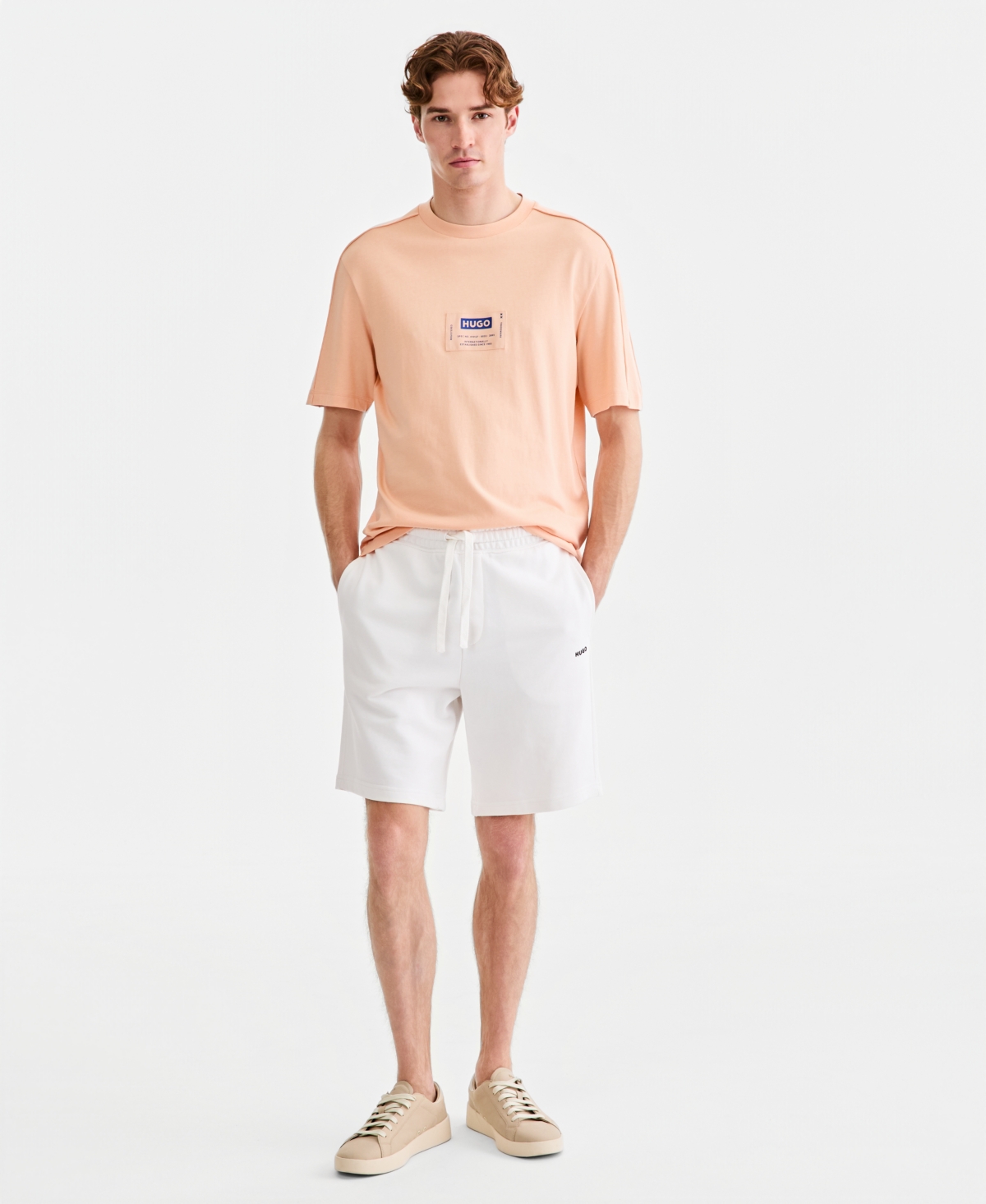 Click here for Hugo by Hugo Boss Mens Dayono Drawstring Shorts -... prices