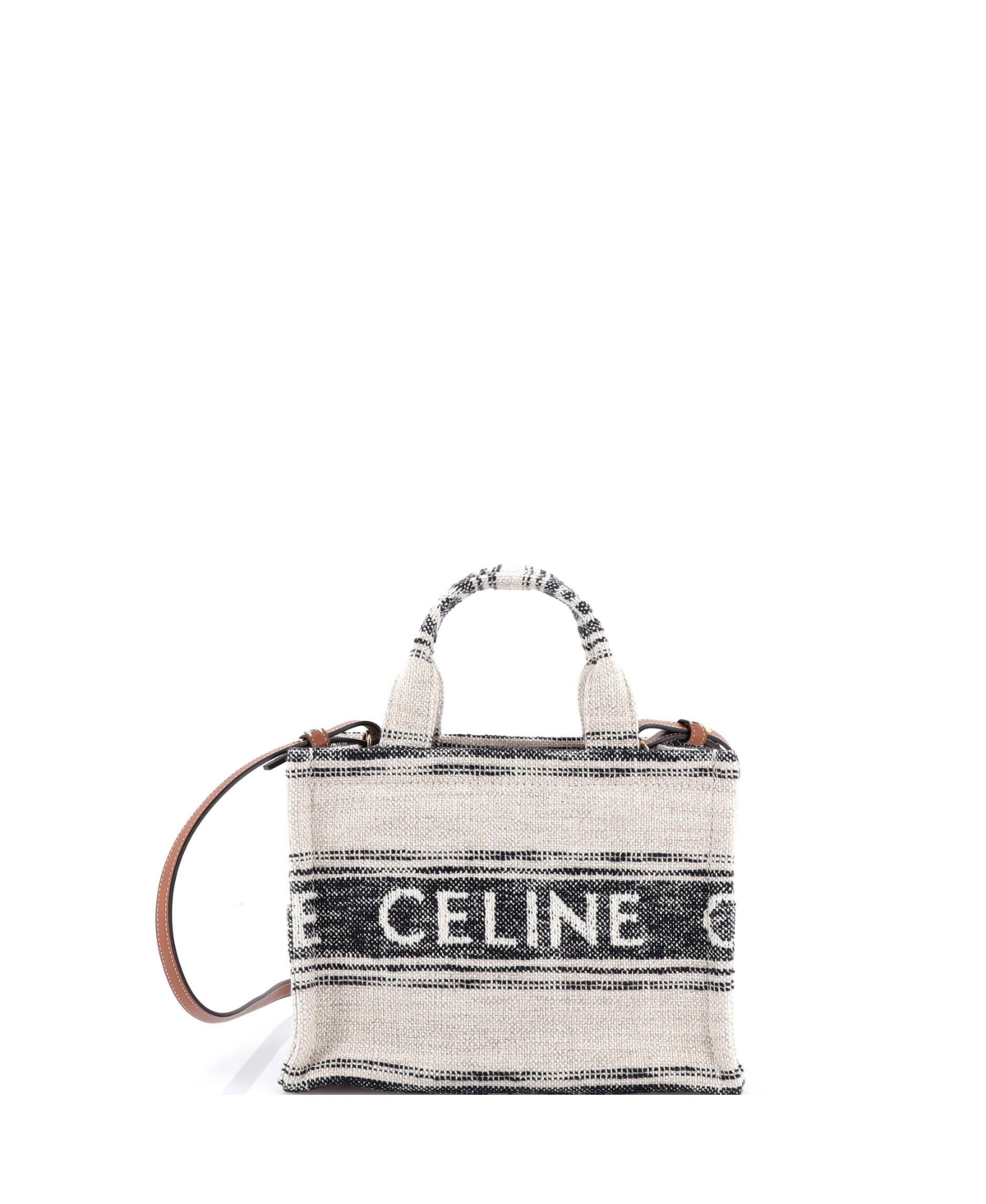 Click here for Pre-Owned Celine Small Cabas Thais Tote Printed Ca... prices