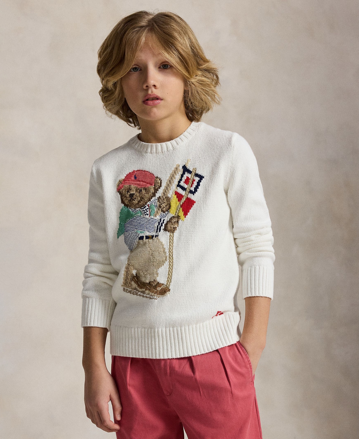 Click here for Polo Ralph Lauren Boys 8-20 Crewneck Sweater - Dec... prices