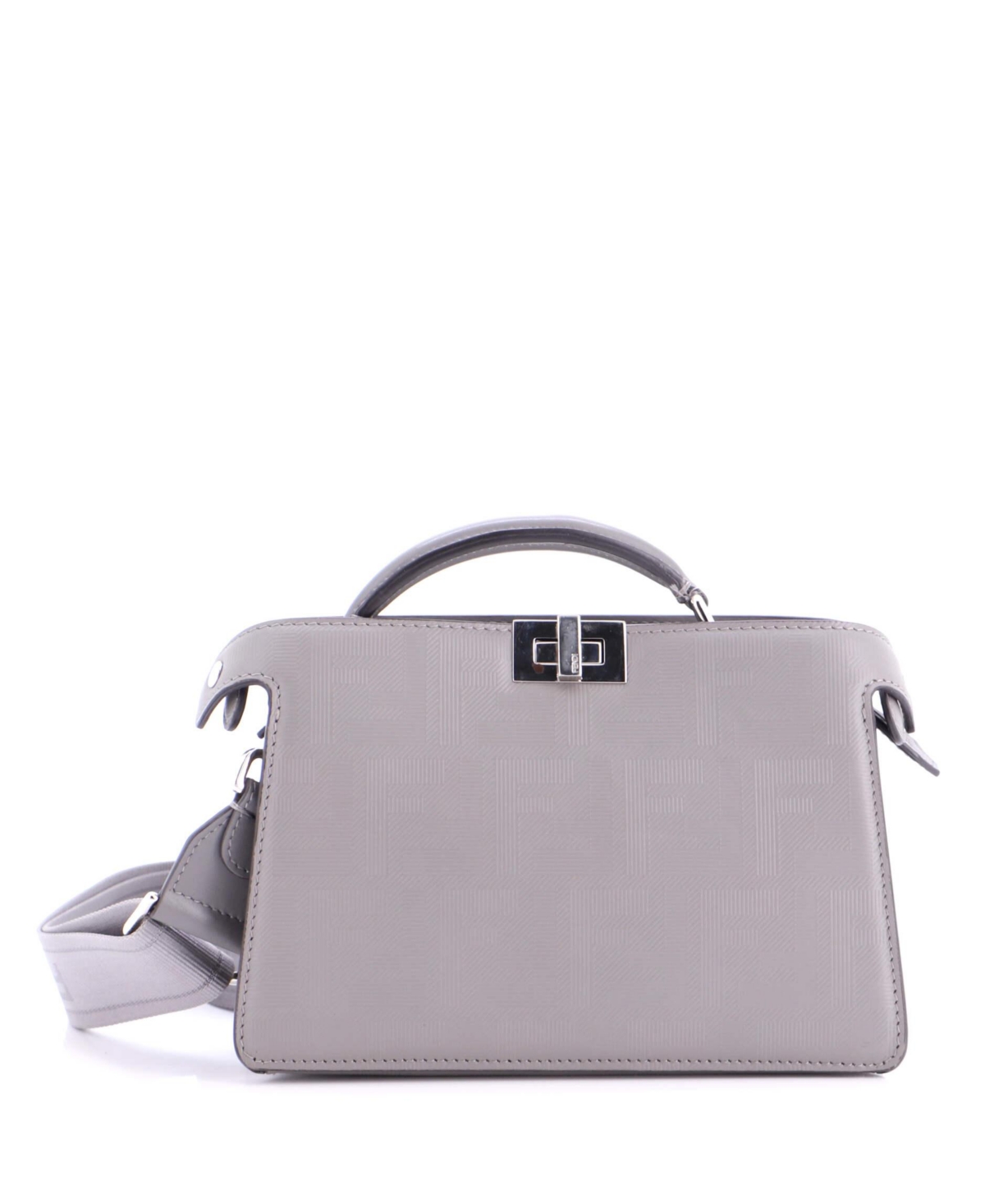 Click here for Pre-Owned Fendi Peekaboo ISeeU XCross Bag Zucca Le... prices