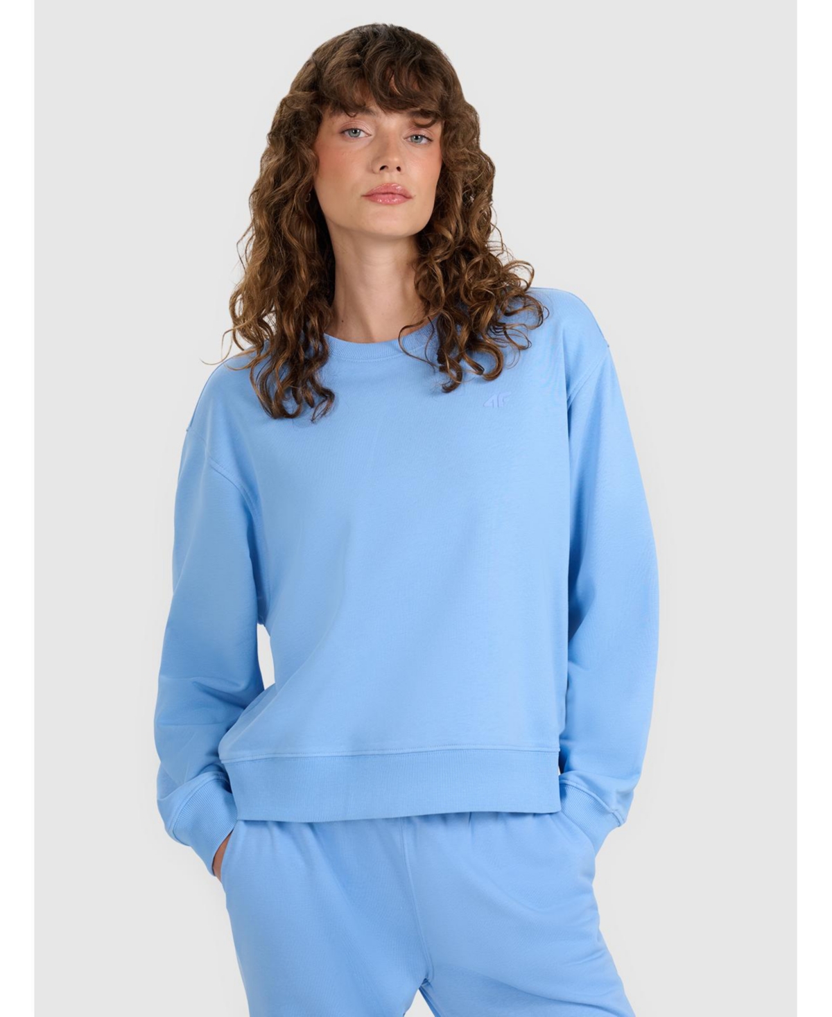 Click here for 4F Womens Pullover Basic Sweatshirt Without Hood -... prices