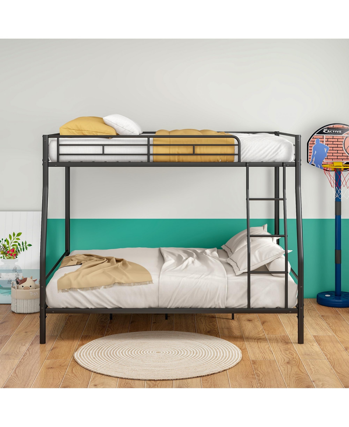 Click here for flynama Metal Bunk Bed Adults Noise Free Storage N... prices