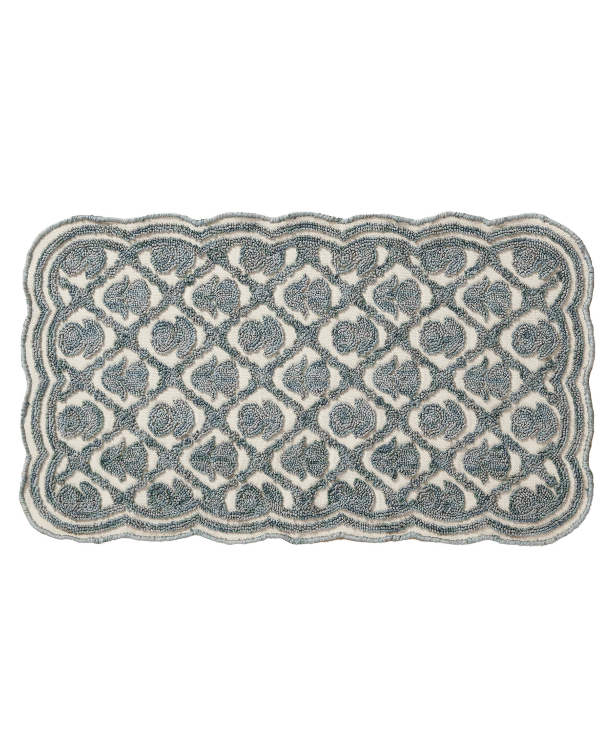 Click here for Laura Ashley Scalloped Skid Resistant Accent Rug... prices