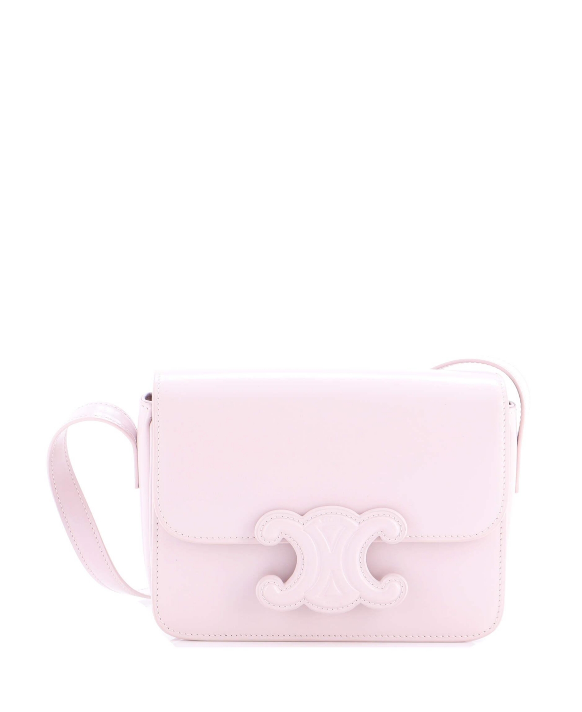 Click here for Pre-Owned Celine Teen Cuir Triomphe Shoulder Bag L... prices