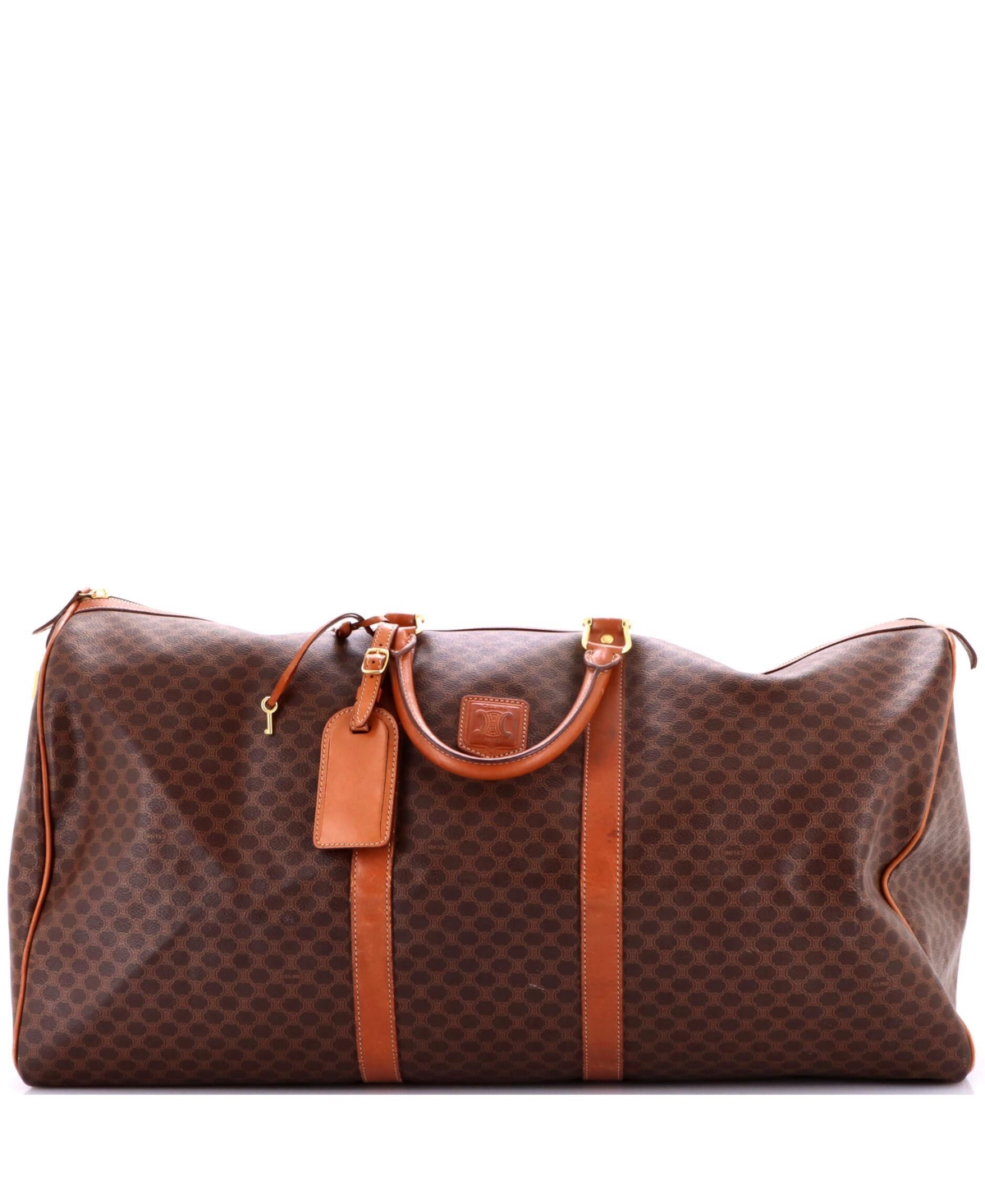 Click here for Pre-Owned Celine Large Vintage Duffle Bag Macadam... prices