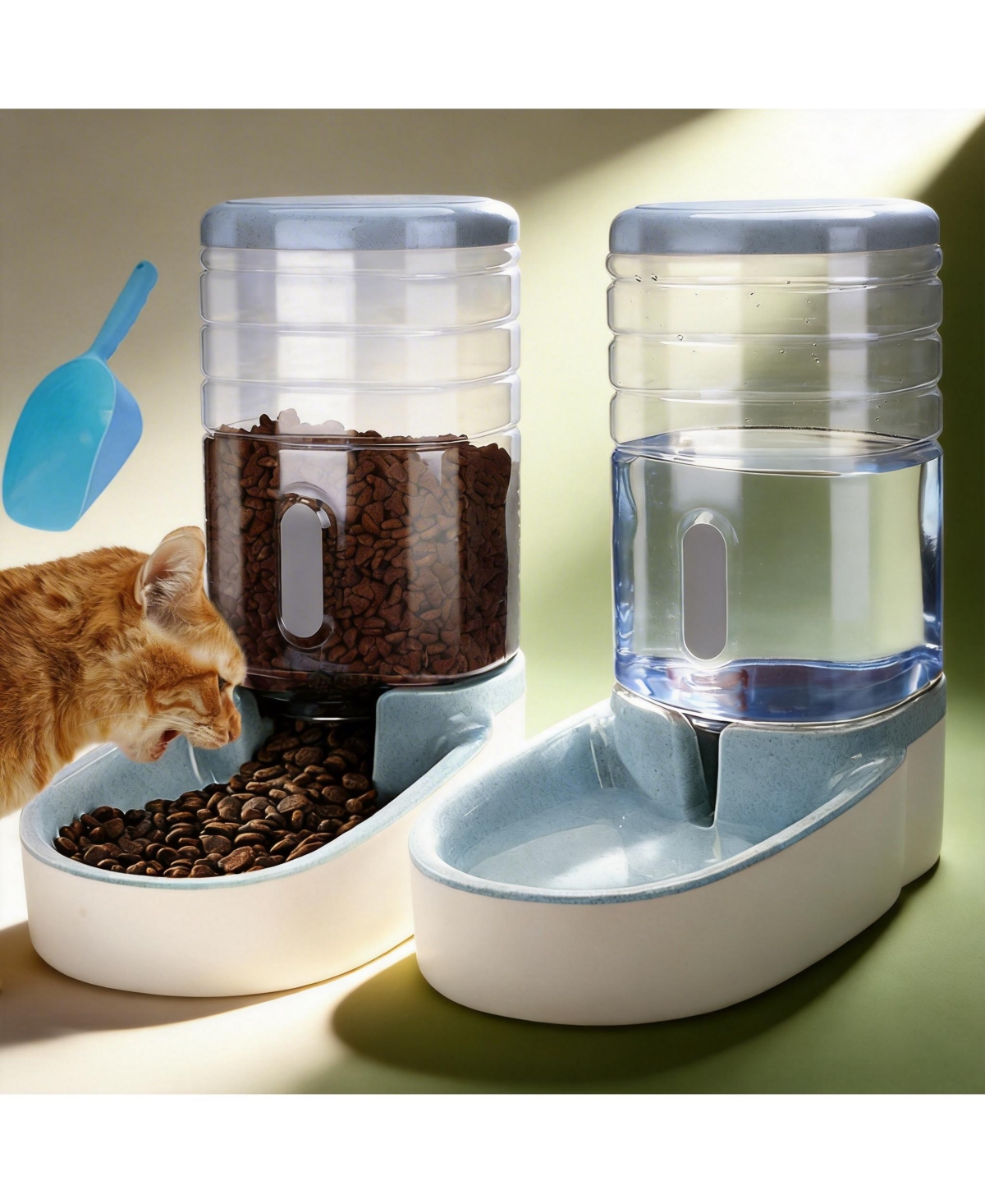 Click here for Aronkl Automatic Dog Cat Feeder & Water Dispenser... prices