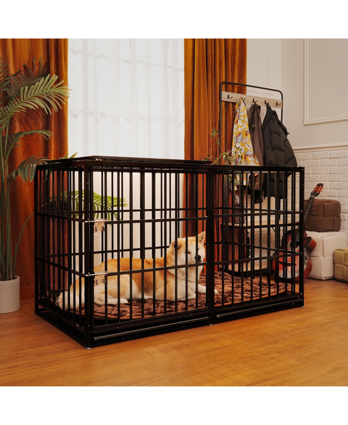 Click here for Aostirmotor Extra Large Metal Dog Cage – 61... prices