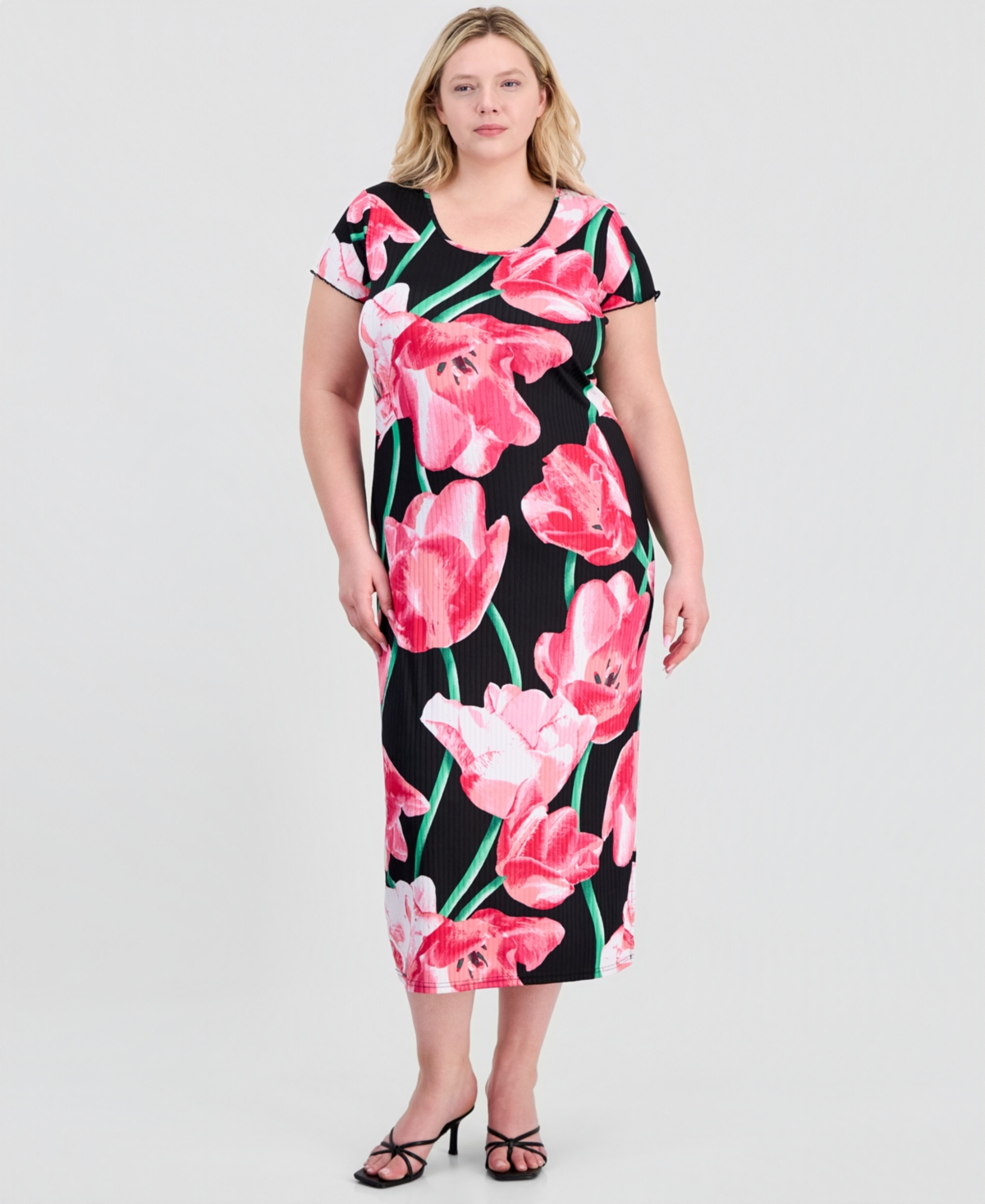 Click here for Full Circle Trends Trendy Plus Size Printed Short-... prices