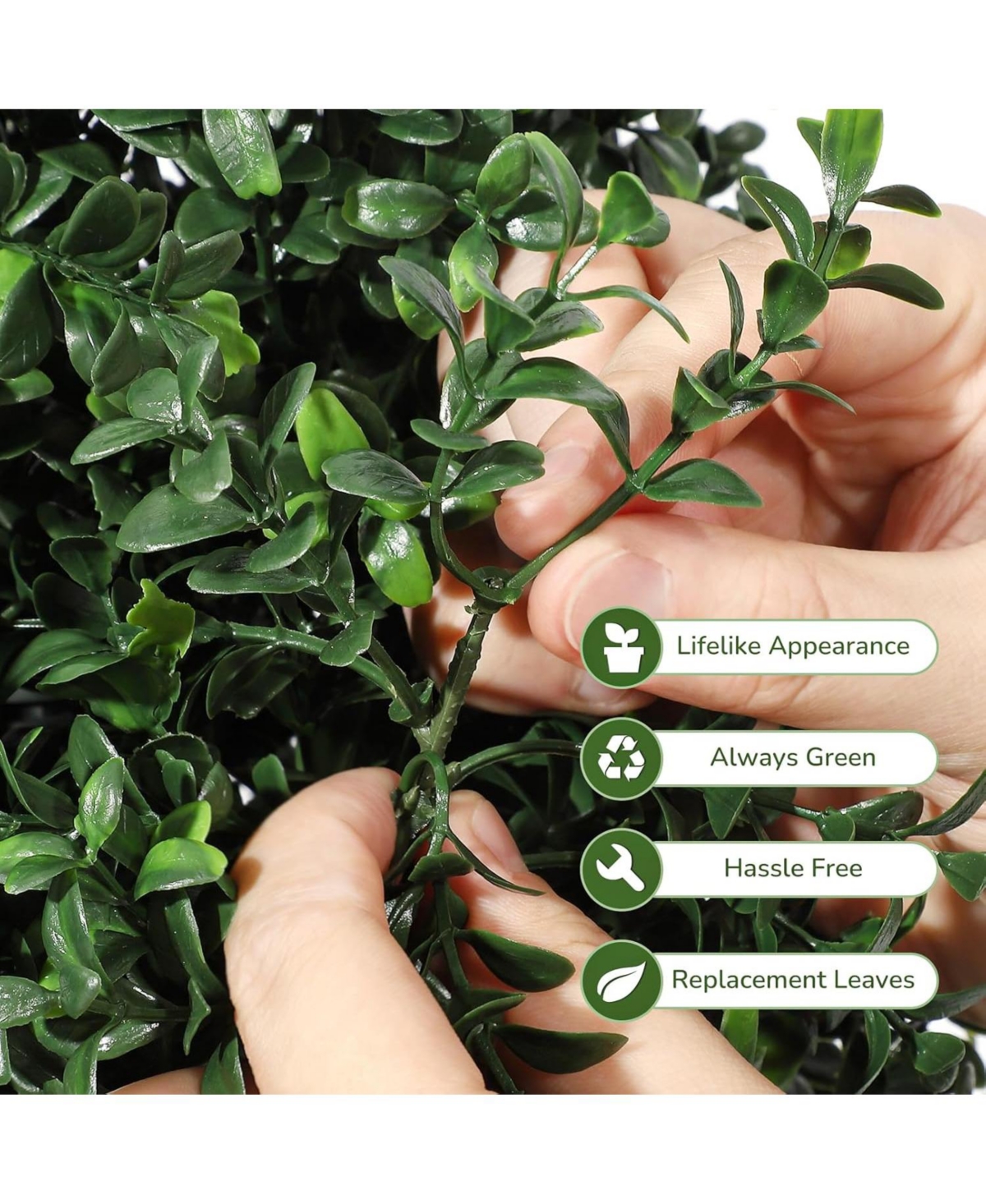 Click here for 3 ft Artificial Cone Boxwood Topiary Trees Set of... prices