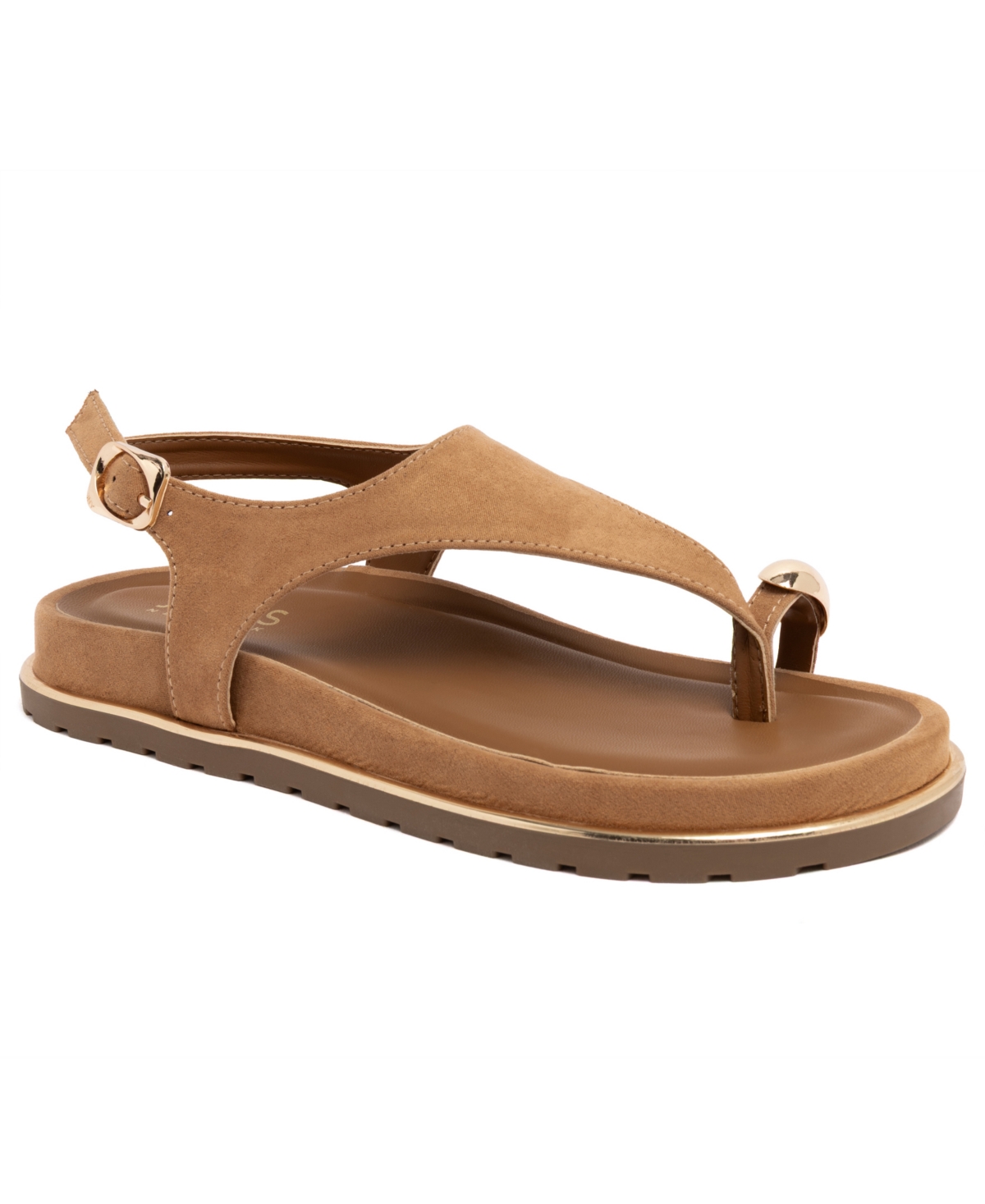 Click here for Jones New York Womens Neetasha Footbed Sandals - N... prices