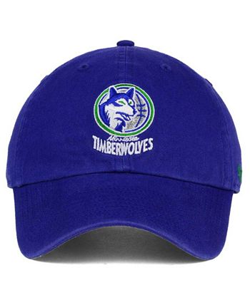 '47 Brand Minnesota Timberwolves Hardwood Classics Clean Up Cap - Macy's