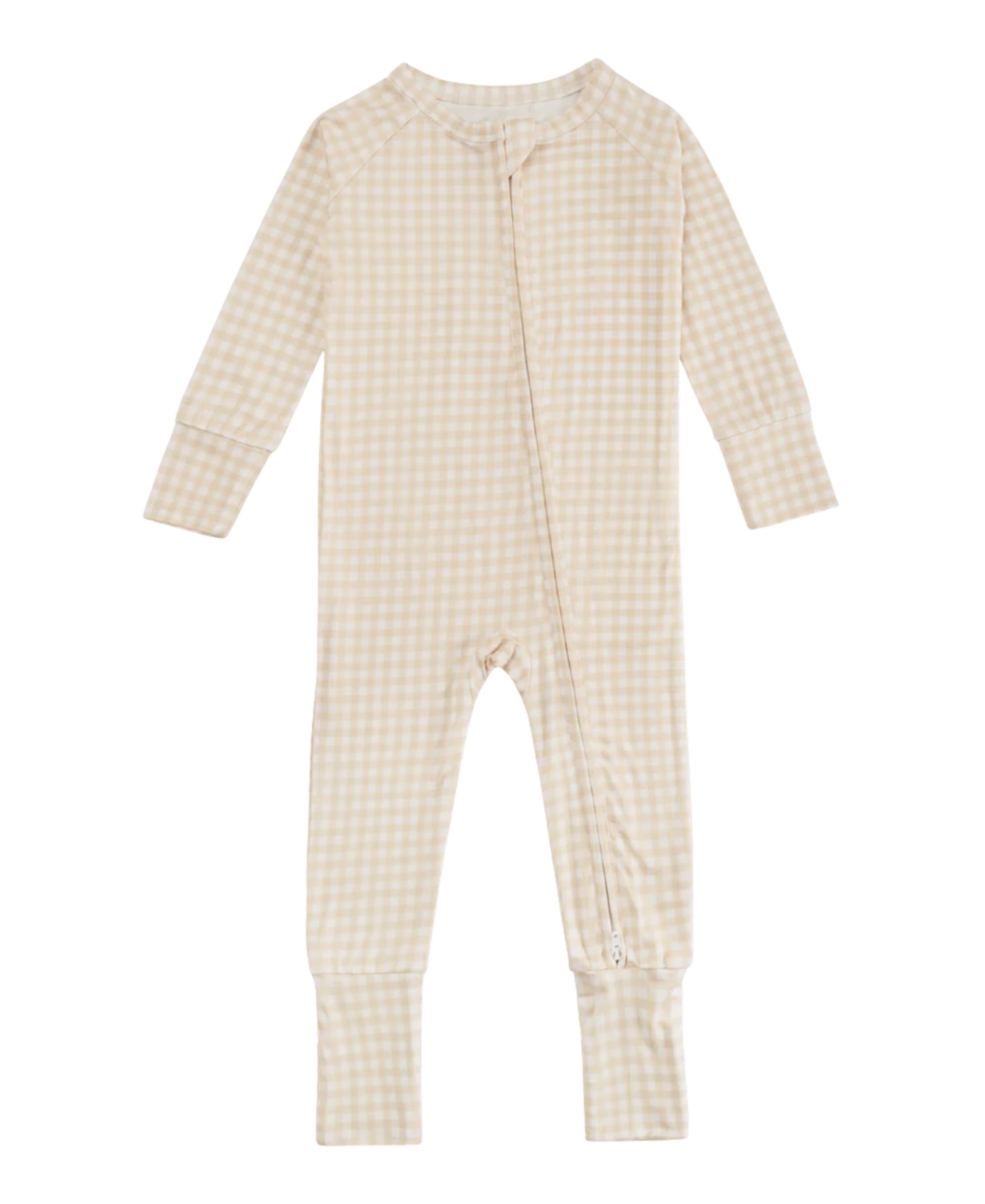 Click here for Motette Baby Boys Sandstone Gingham Bamboo Sleeper... prices