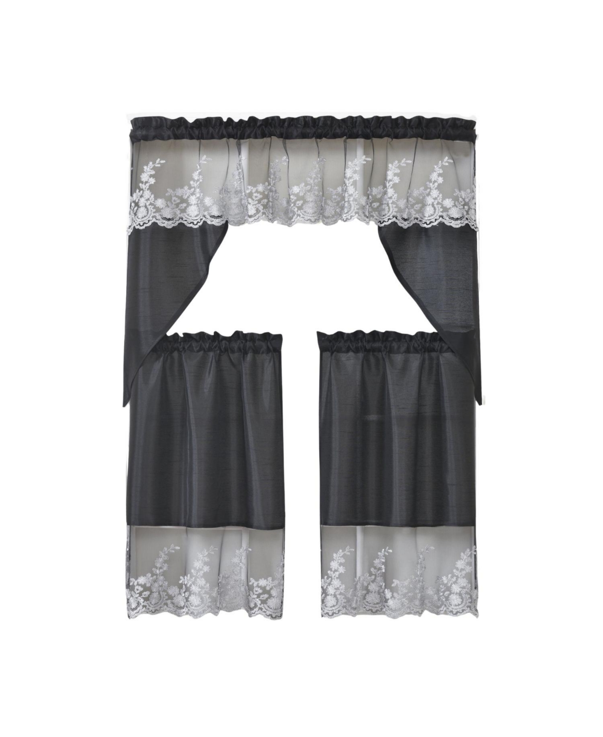 Click here for Rt Designers Collection Polyester Bethany Embroide... prices