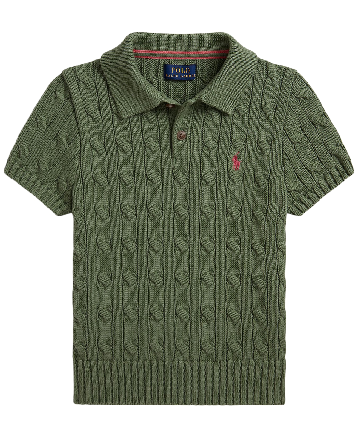 Click here for Polo Ralph Lauren Boys 2-7 Cable-Knit Polo Sweater... prices