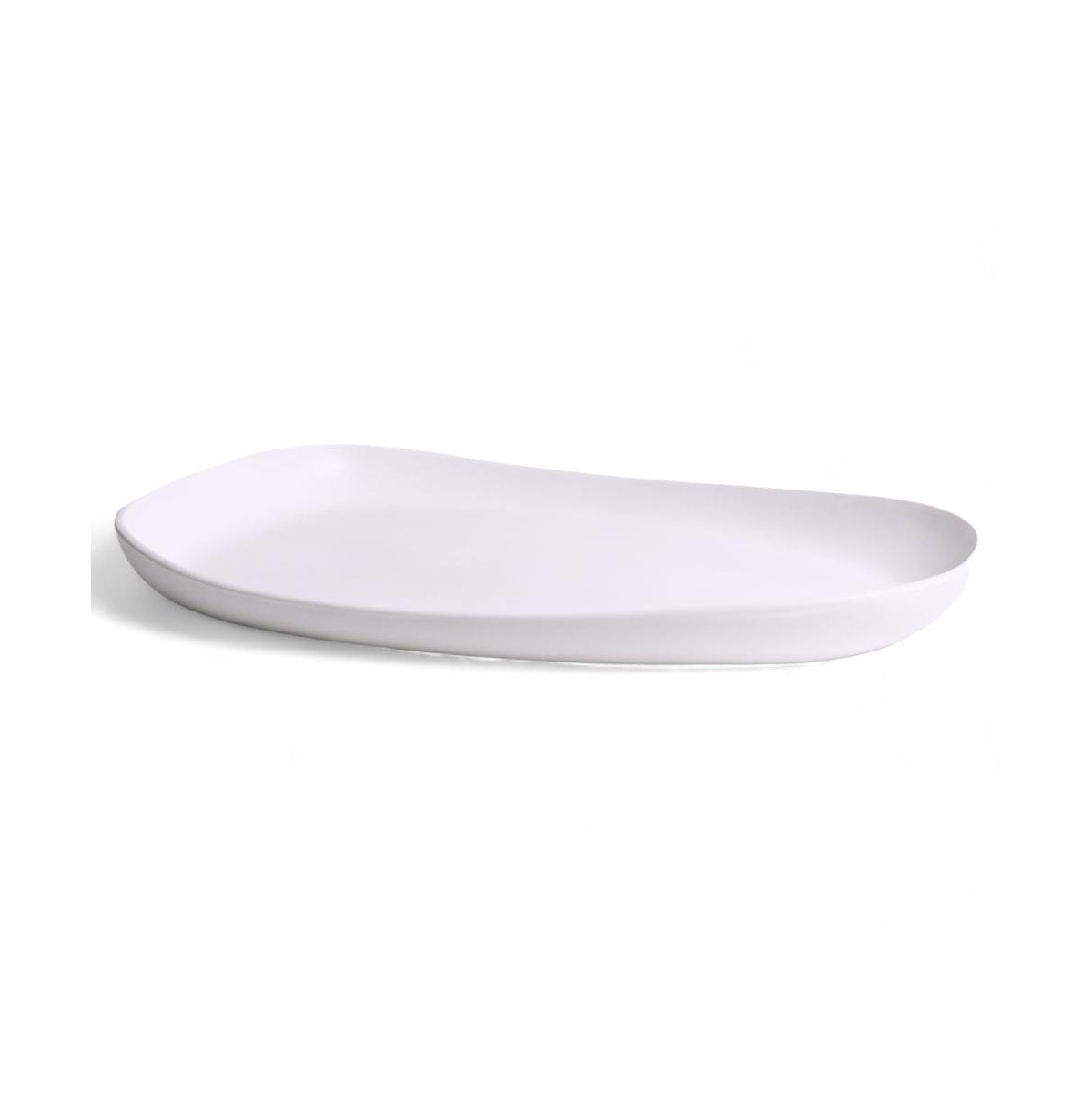 Click here for Gharyan Stoneware  Long Serving Platter - Matte wh... prices